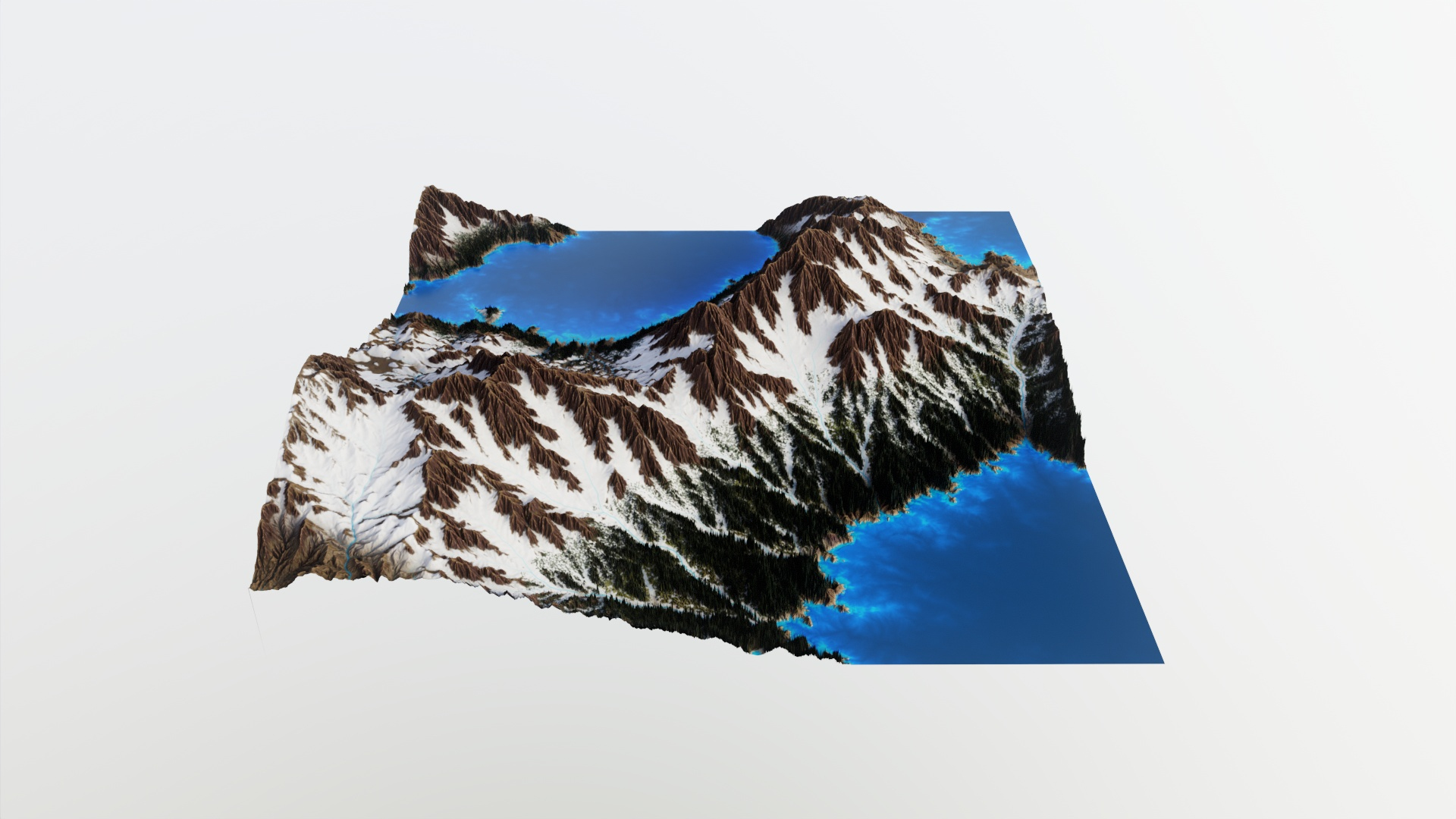 3D Model Hero Mountain - TurboSquid 2156138