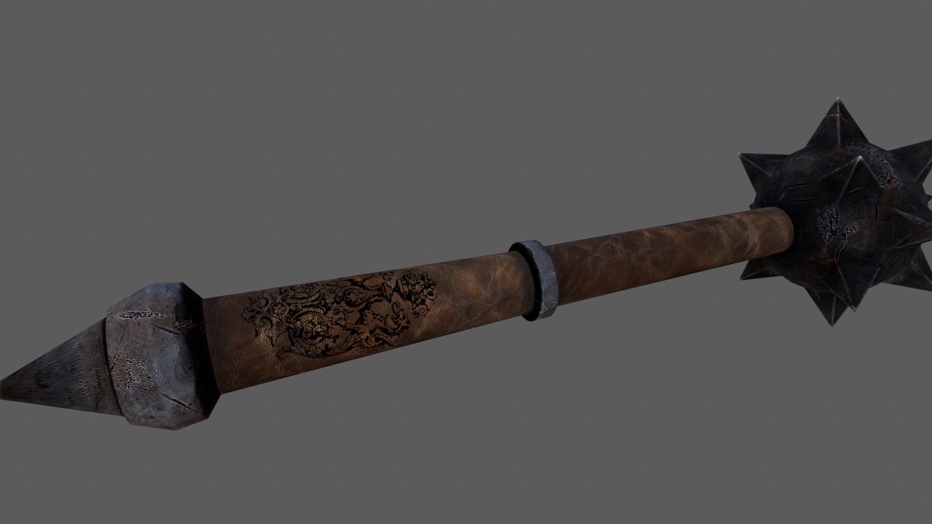 Shield Hammer Helmet 3d Model