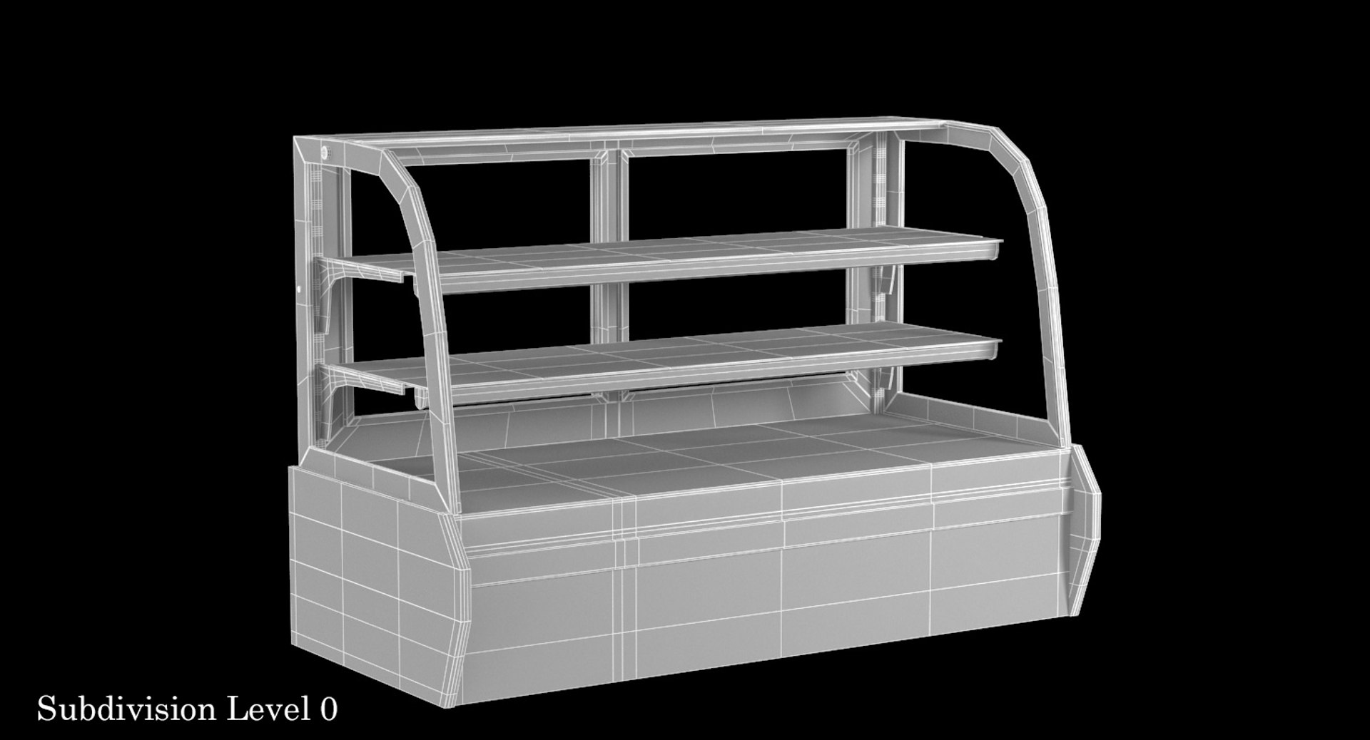 3D Showcase Cake Model - TurboSquid 1332027