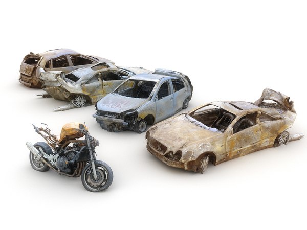 Car wreck pack 3D model - TurboSquid 1317239
