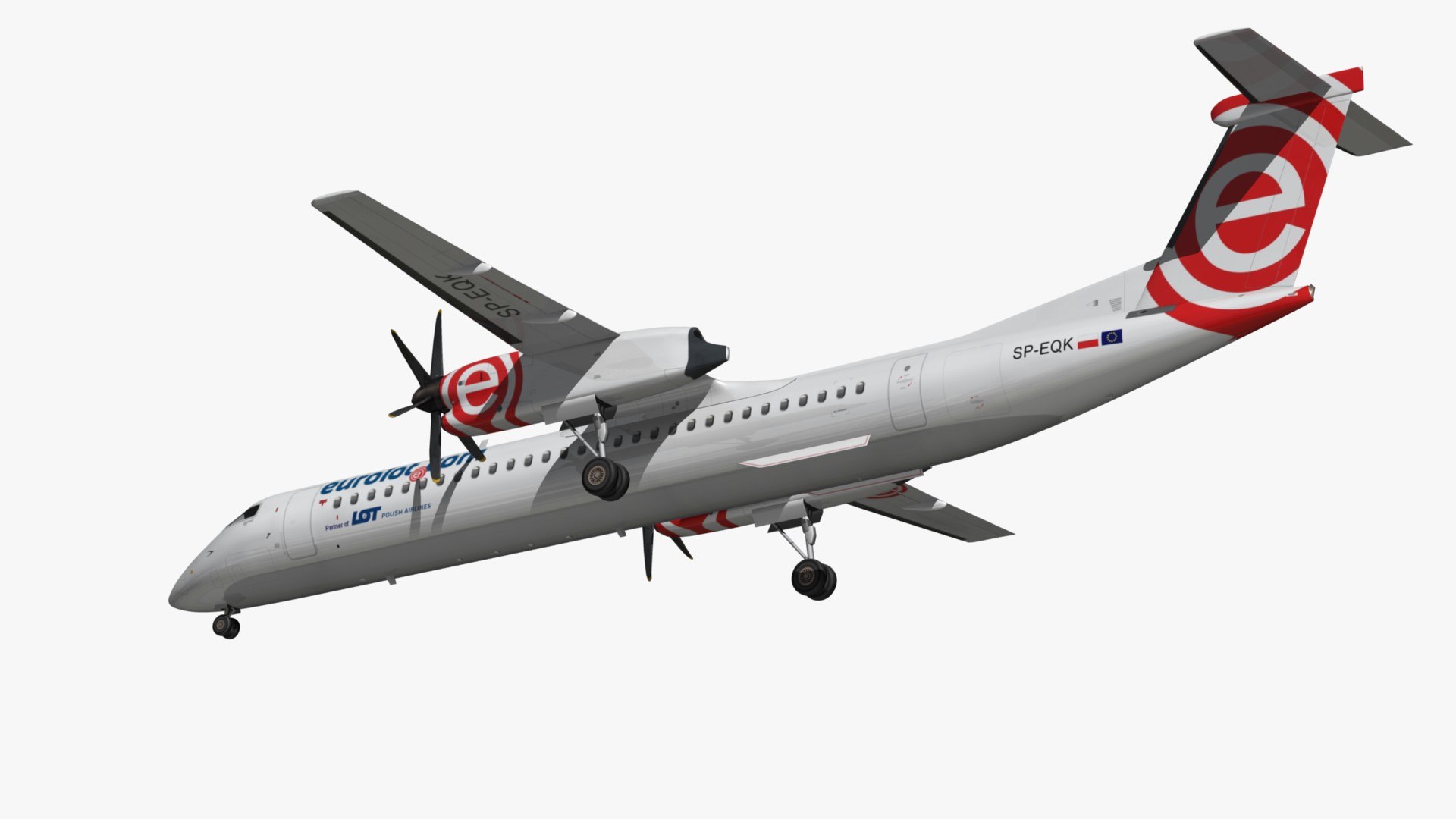 3D Model Bombardier Dash 8 Q400 | 1143134 | TurboSquid