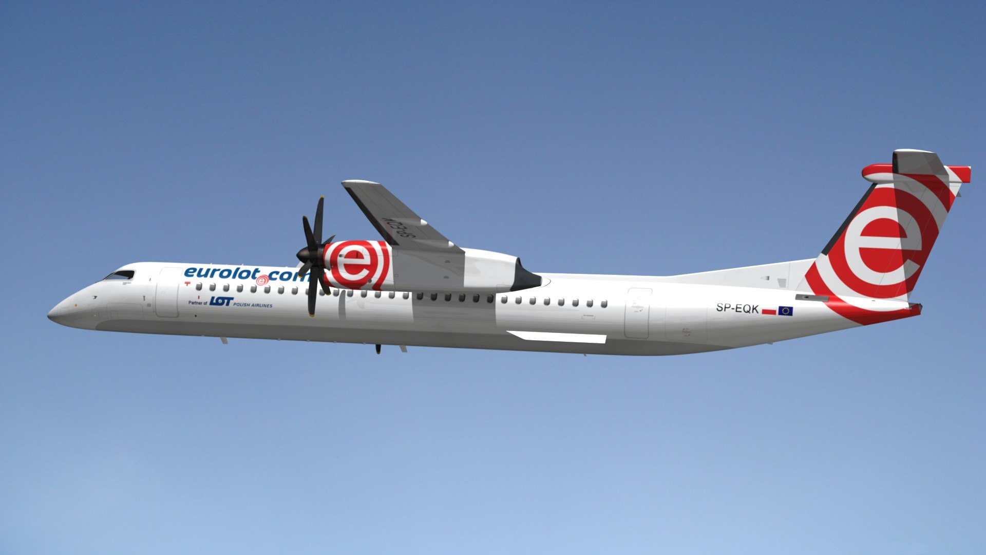 3D Model Bombardier Dash 8 Q400 | 1143134 | TurboSquid