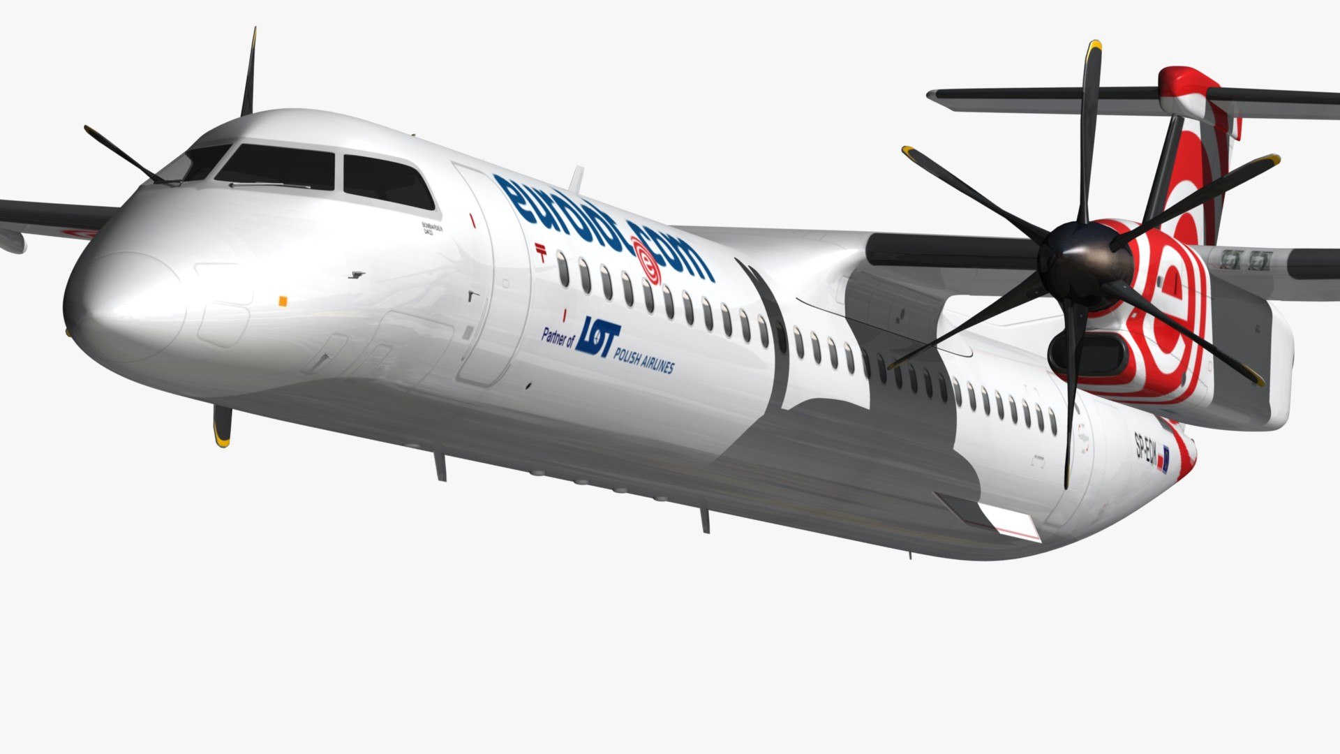 3D Model Bombardier Dash 8 Q400 | 1143134 | TurboSquid