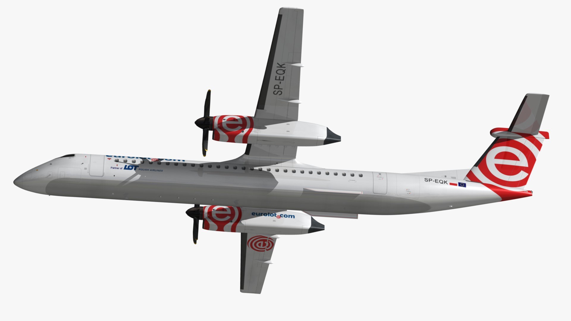 3D Model Bombardier Dash 8 Q400 | 1143134 | TurboSquid
