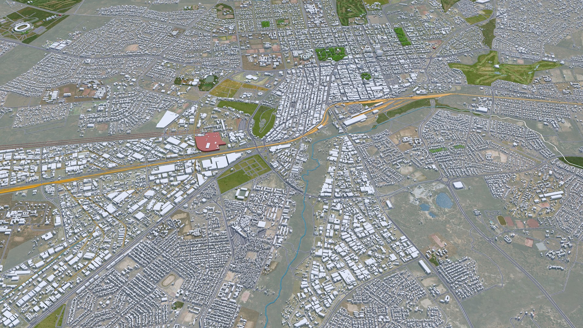 3D Harare Zimbabwe Model - TurboSquid 2090181