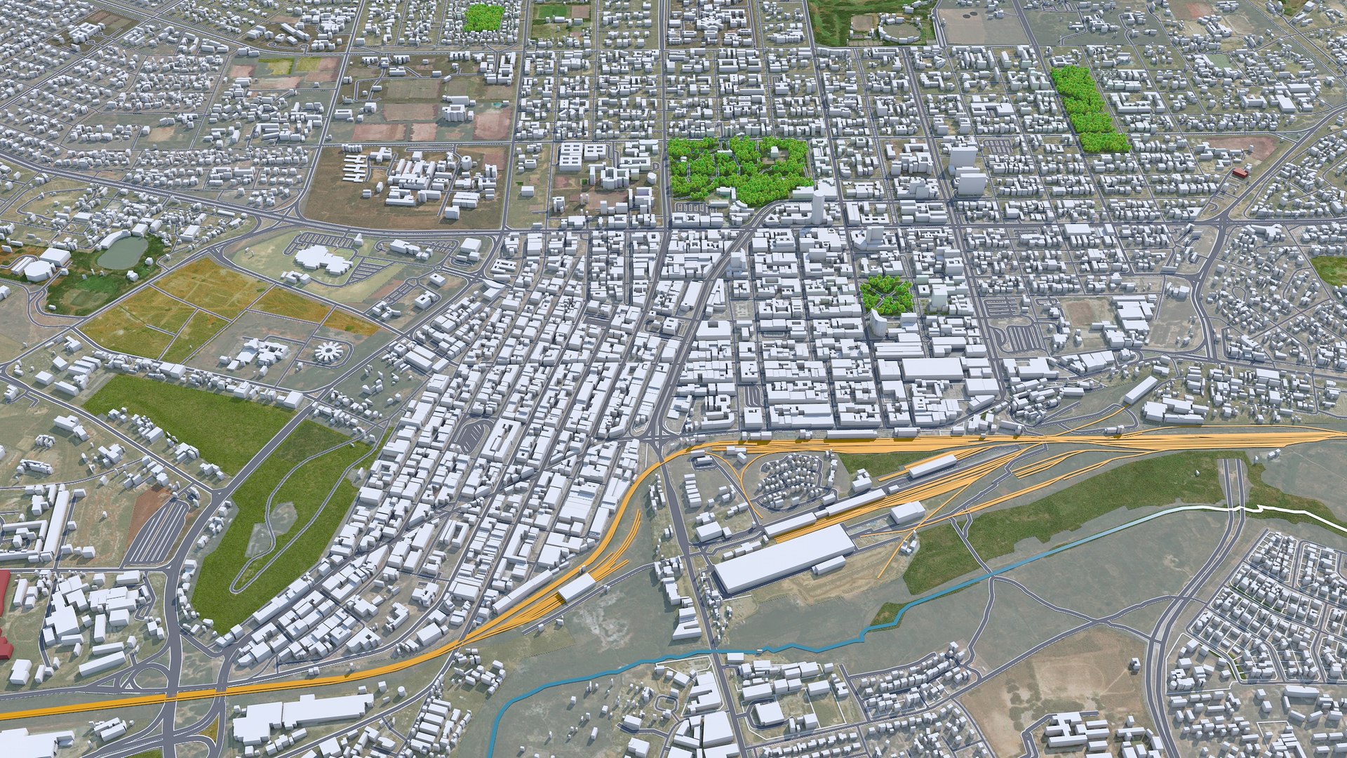 3D Harare Zimbabwe Model - TurboSquid 2090181
