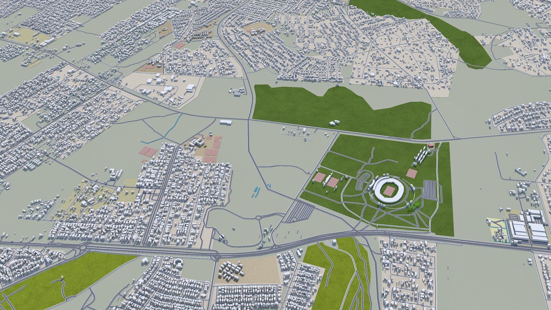 3D Harare Zimbabwe Model - TurboSquid 2090181