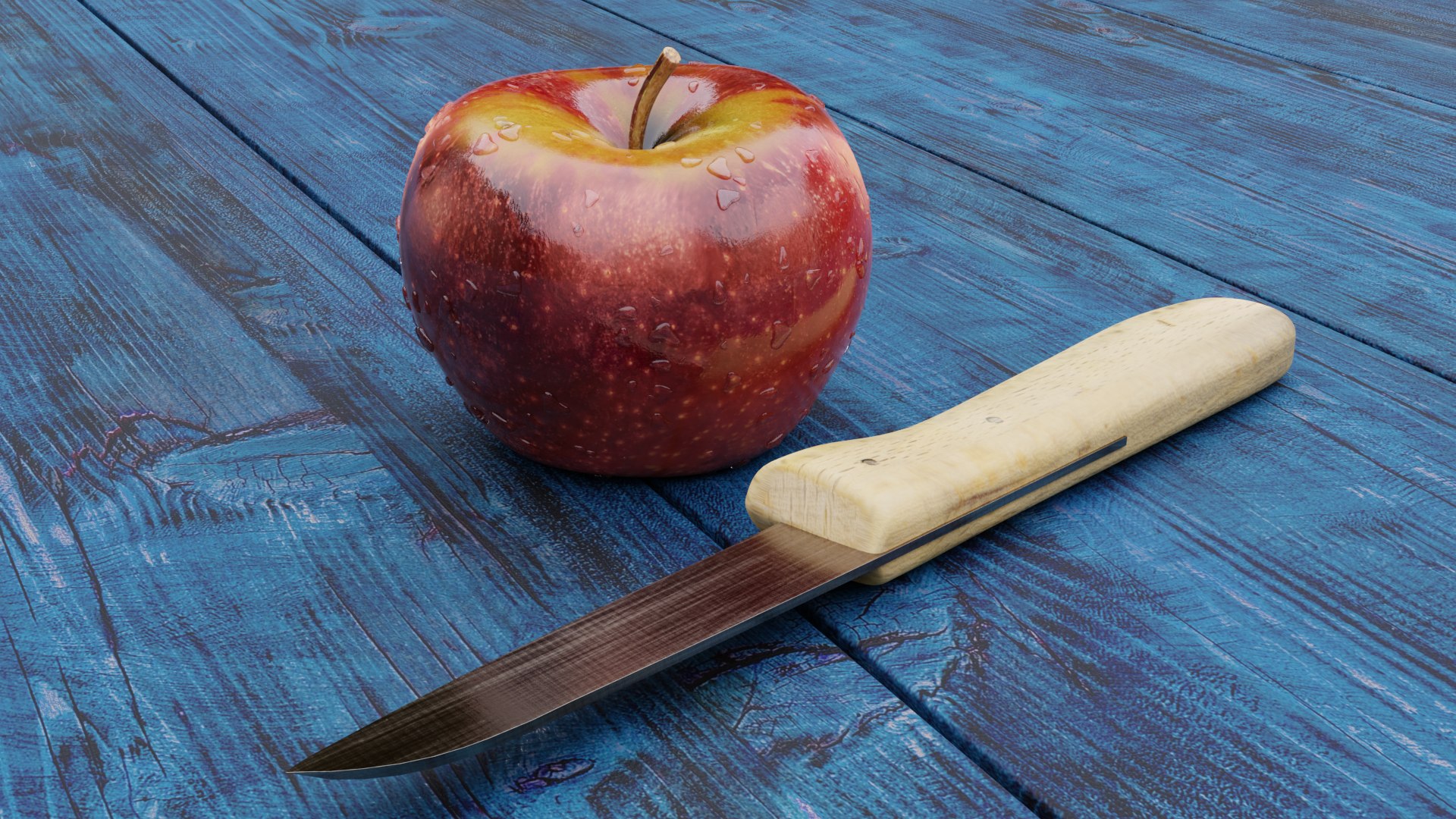 Realistic Apple Scene 3D Model - TurboSquid 2224367