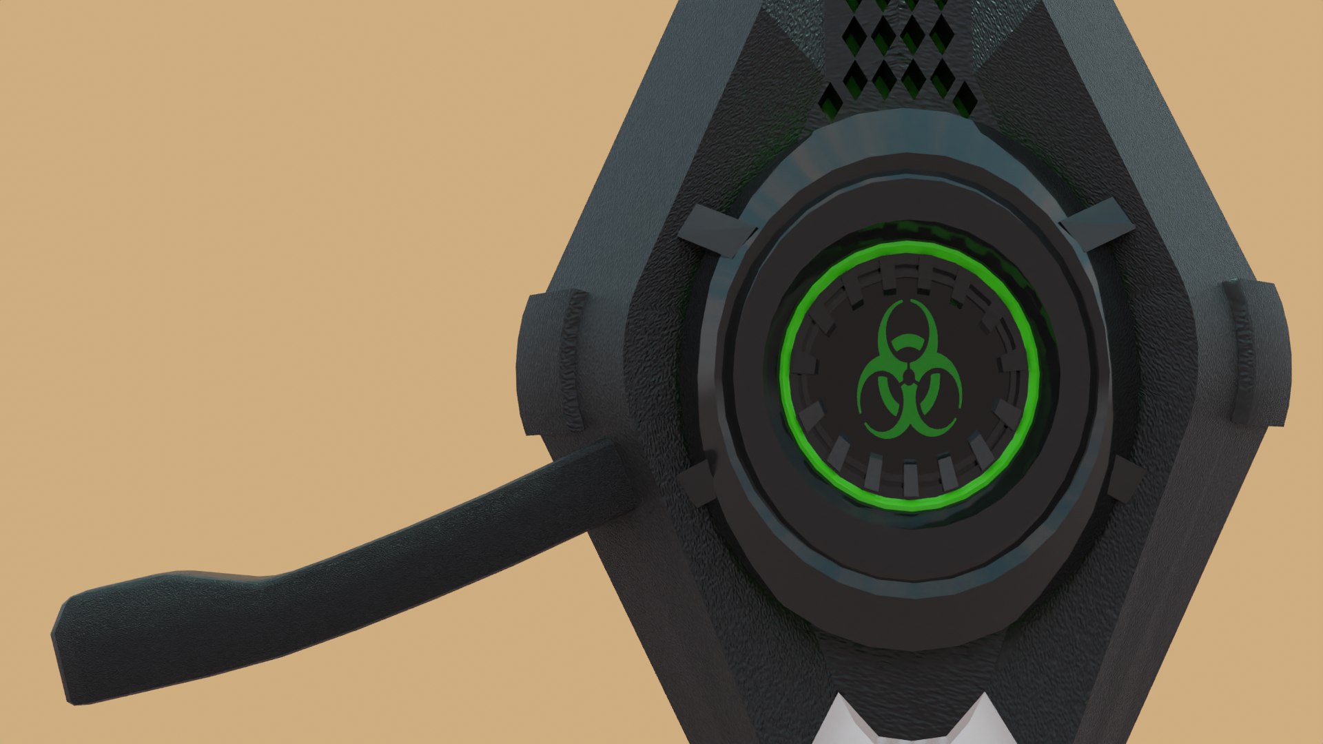 Biohazard Gaming Headset 3D Model - TurboSquid 2057153
