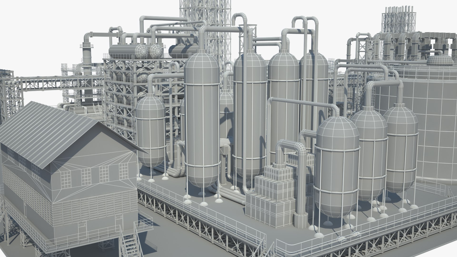 3D model industrial area 13 - TurboSquid 1578101