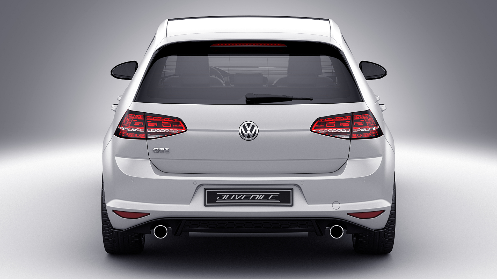 3d model car doors gti