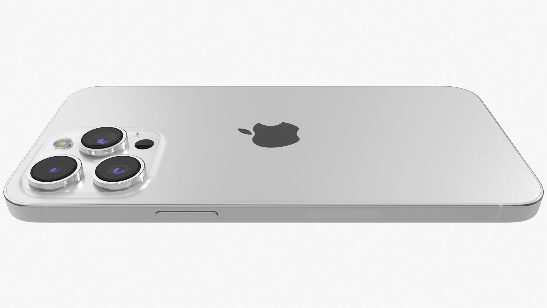 Apple IPhone 14 Pro Max Silver Model - TurboSquid 1958676