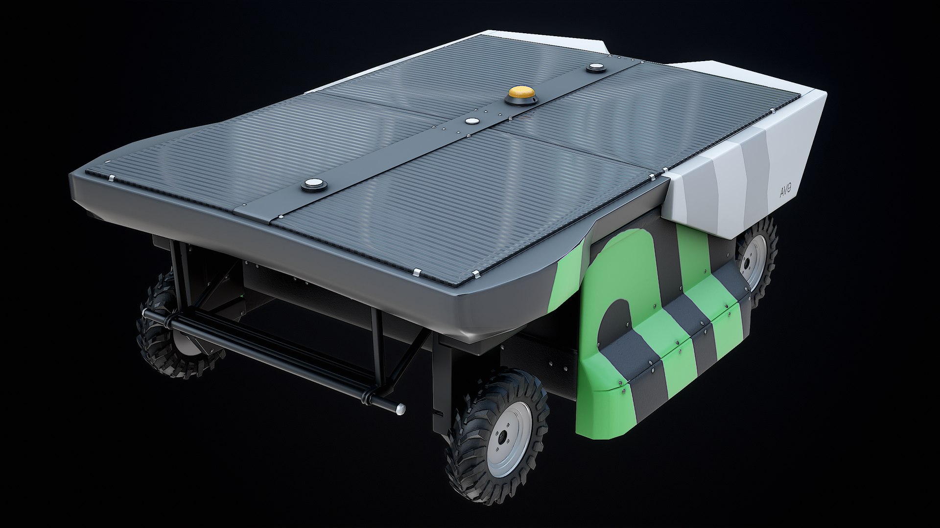 AVO Autonomous Weeding Robot PBR 3D - TurboSquid 2043907