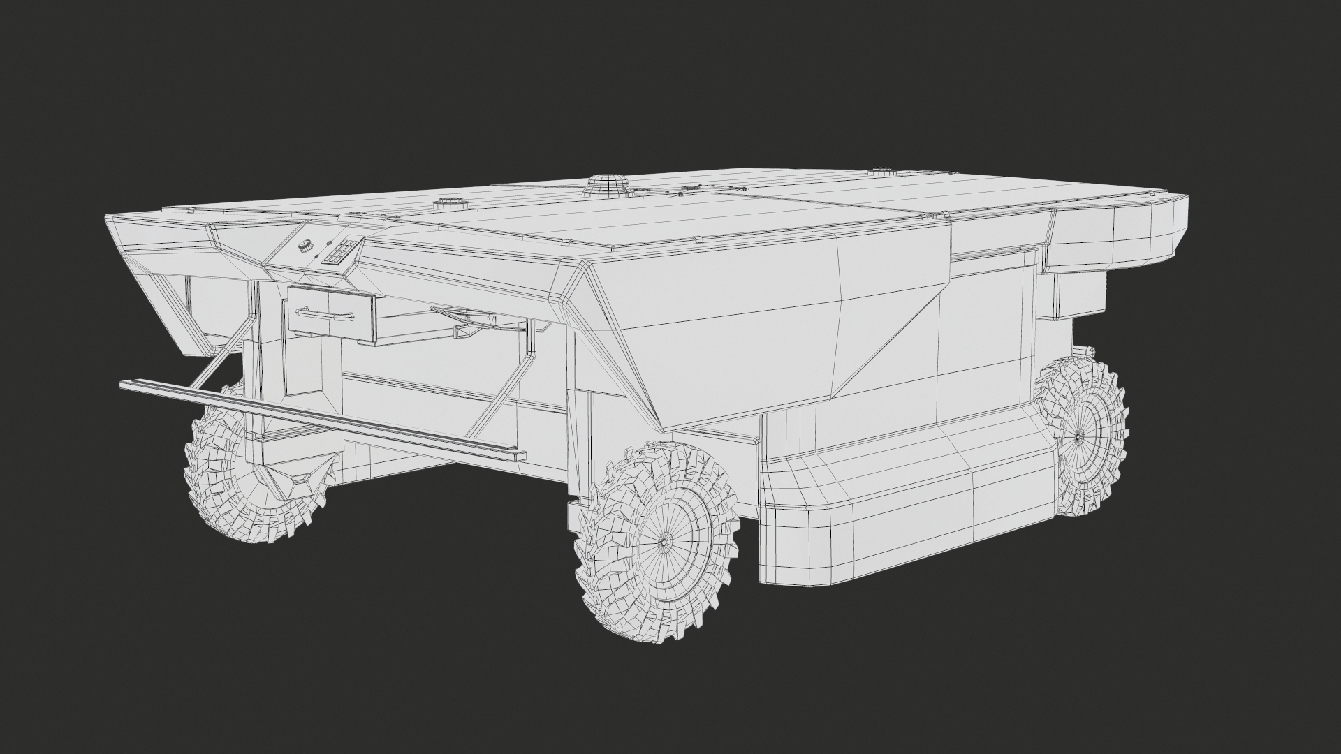 AVO Autonomous Weeding Robot PBR 3D - TurboSquid 2043907