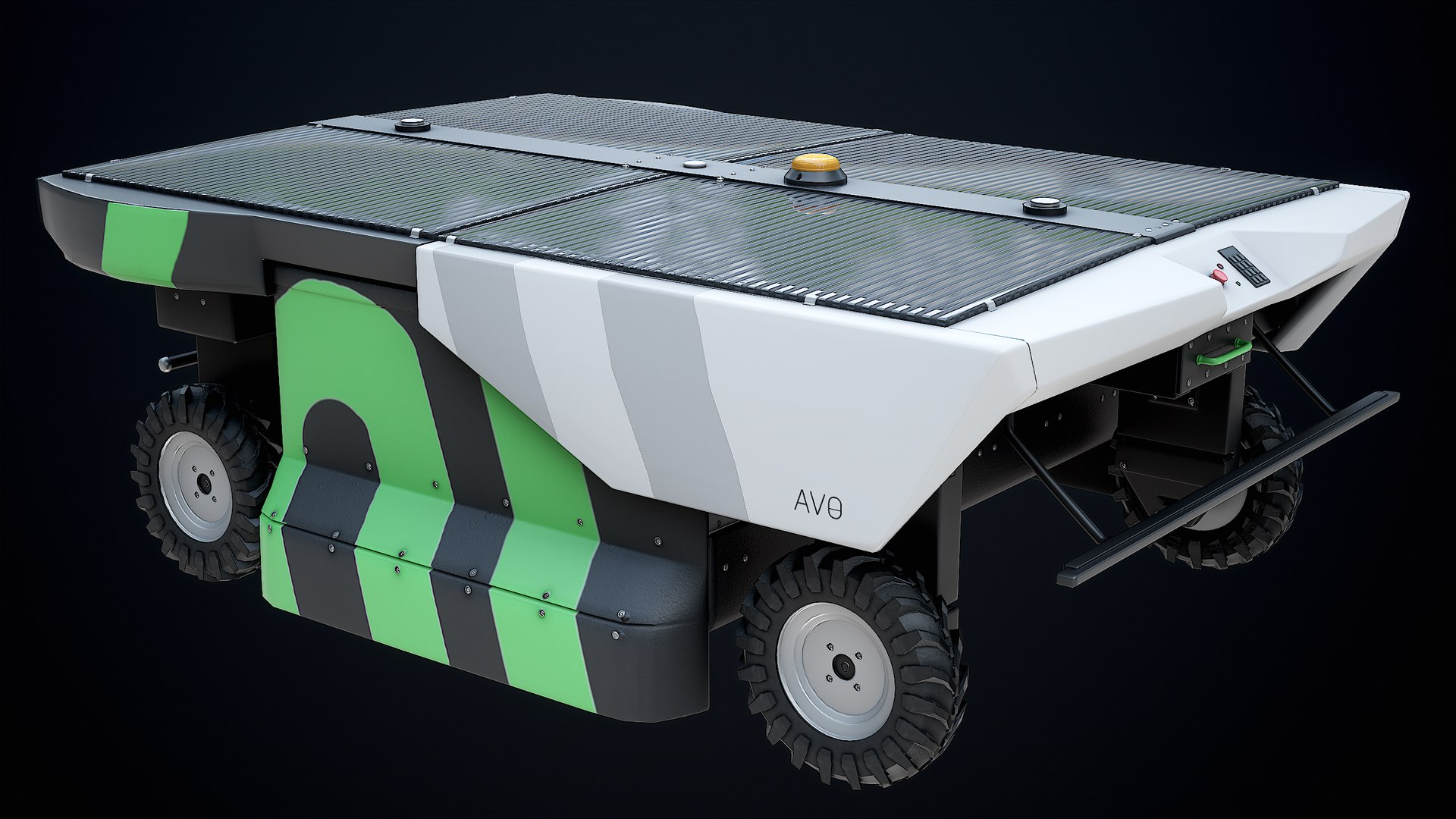 AVO Autonomous Weeding Robot PBR 3D - TurboSquid 2043907
