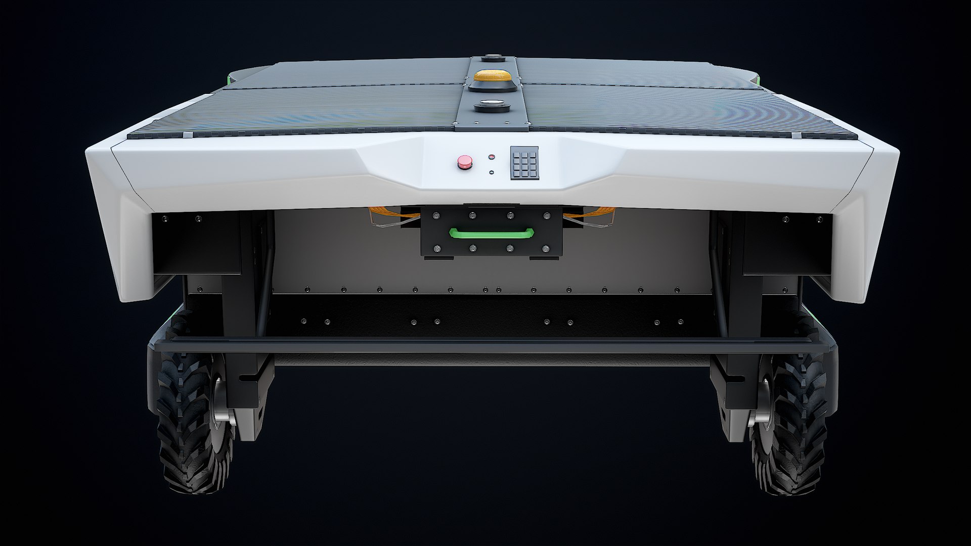 AVO Autonomous Weeding Robot PBR 3D - TurboSquid 2043907