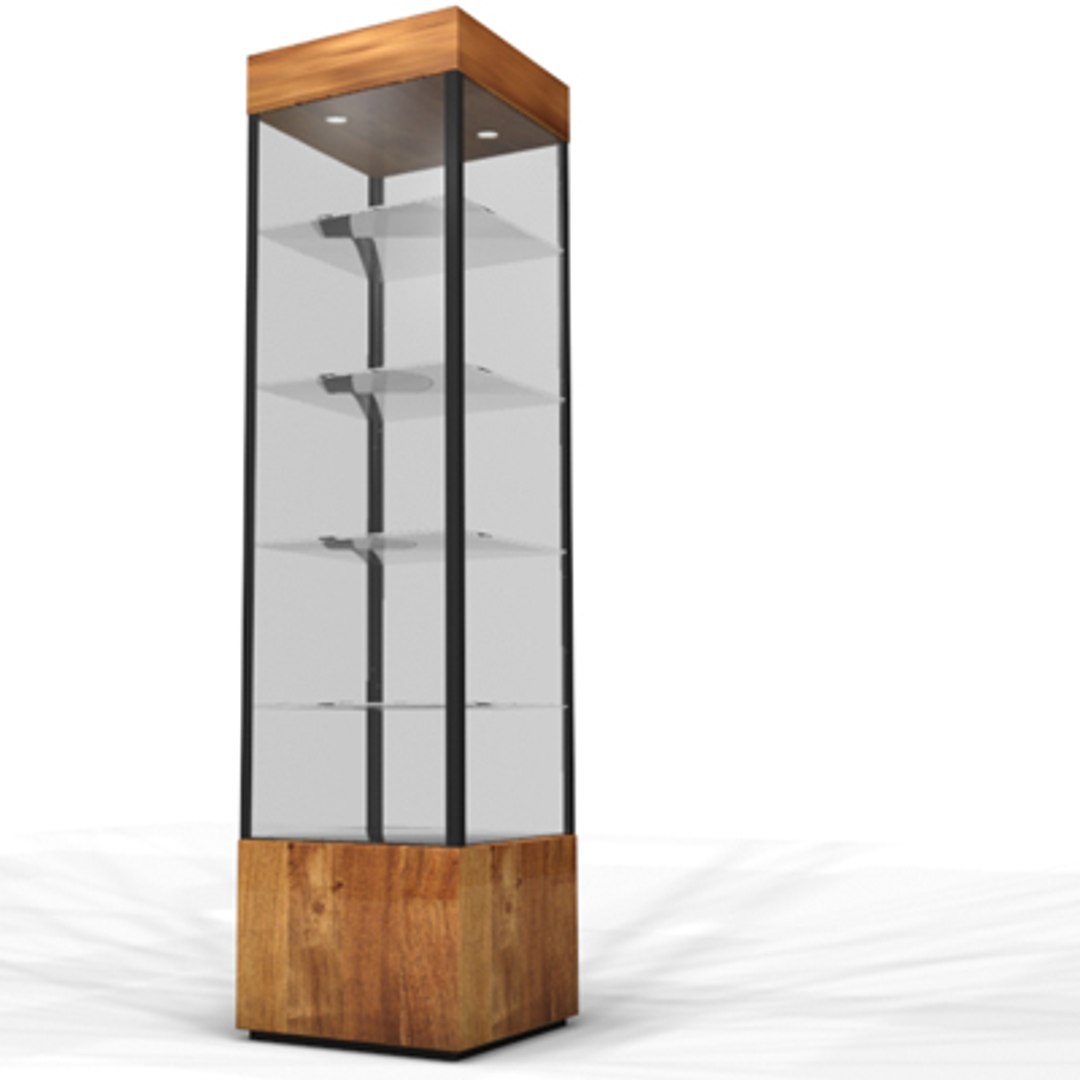 Display Case 3d Max