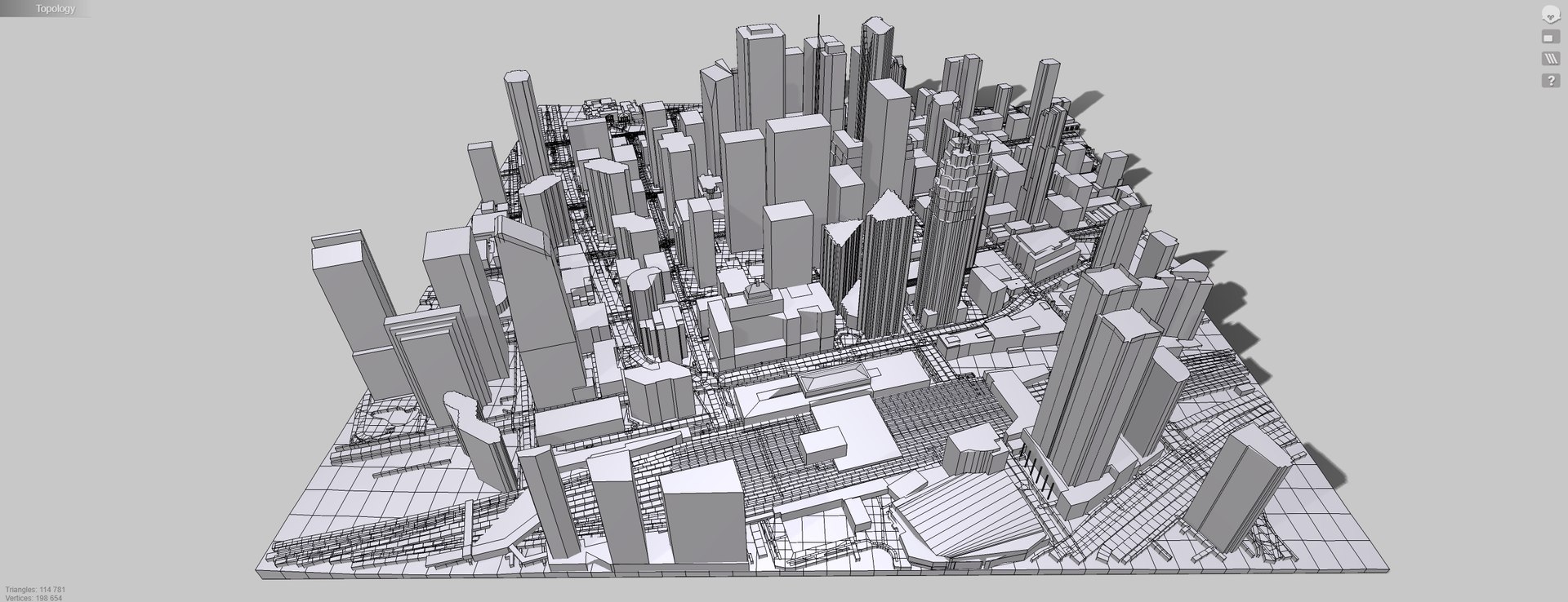 Cityscape Toronto Canada 3D Model - TurboSquid 2314901