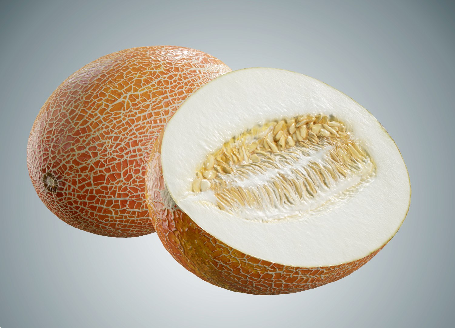 Melon Model - TurboSquid 1319646