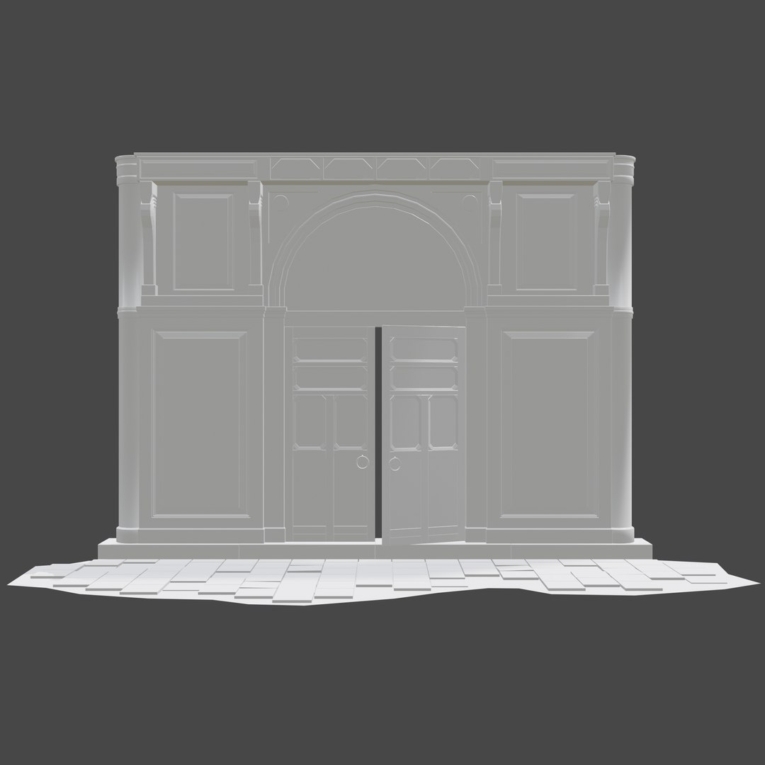 Gate Old 3D Model - TurboSquid 1372399