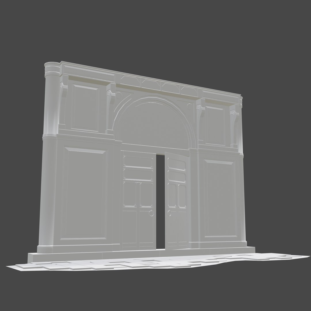 Gate Old 3D Model - TurboSquid 1372399