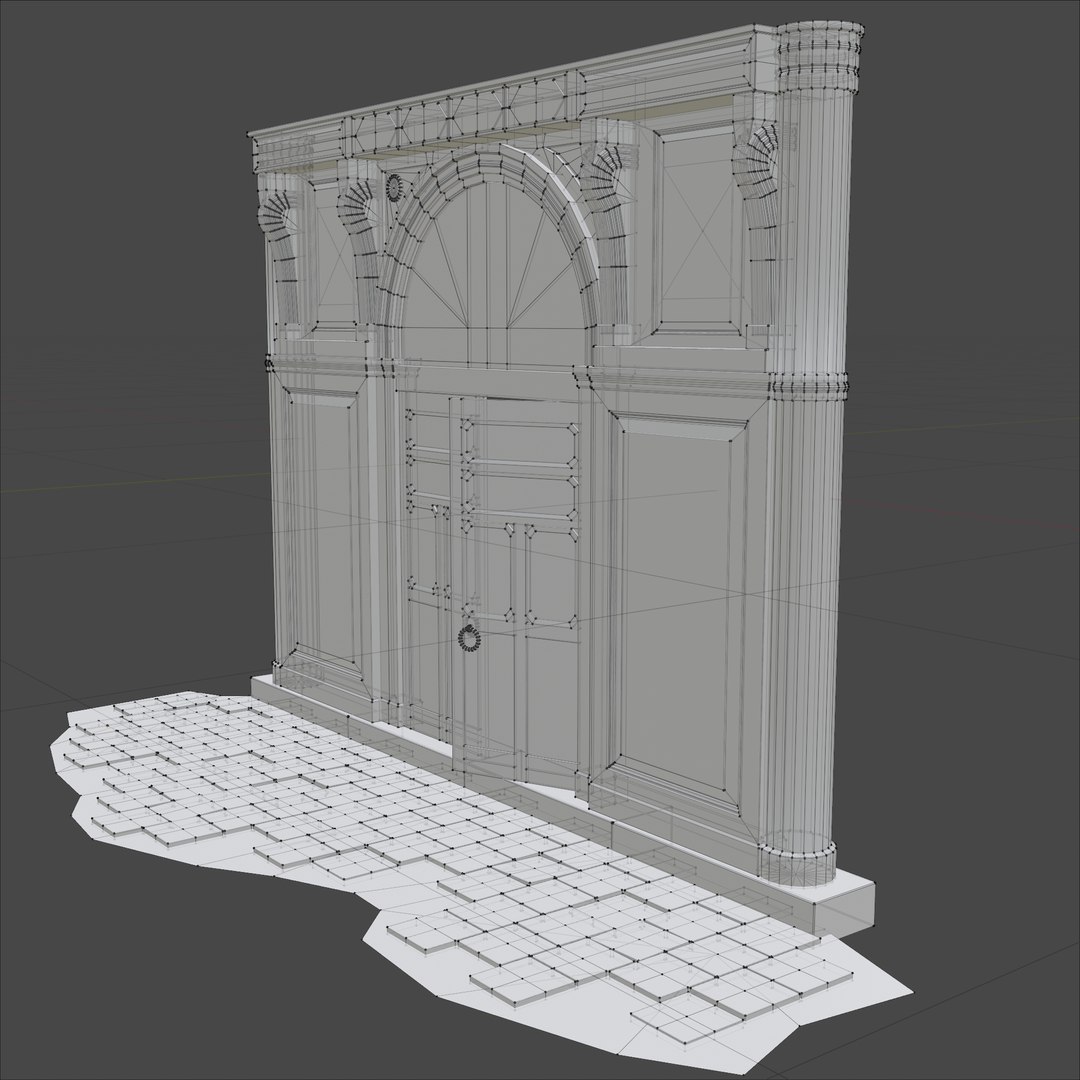 Gate Old 3D Model - TurboSquid 1372399