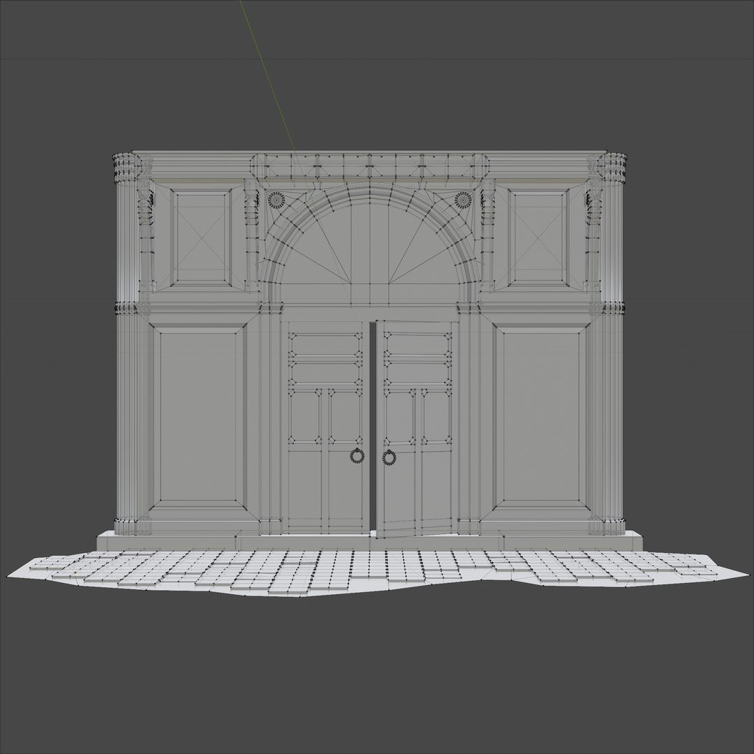 Gate Old 3D Model - TurboSquid 1372399