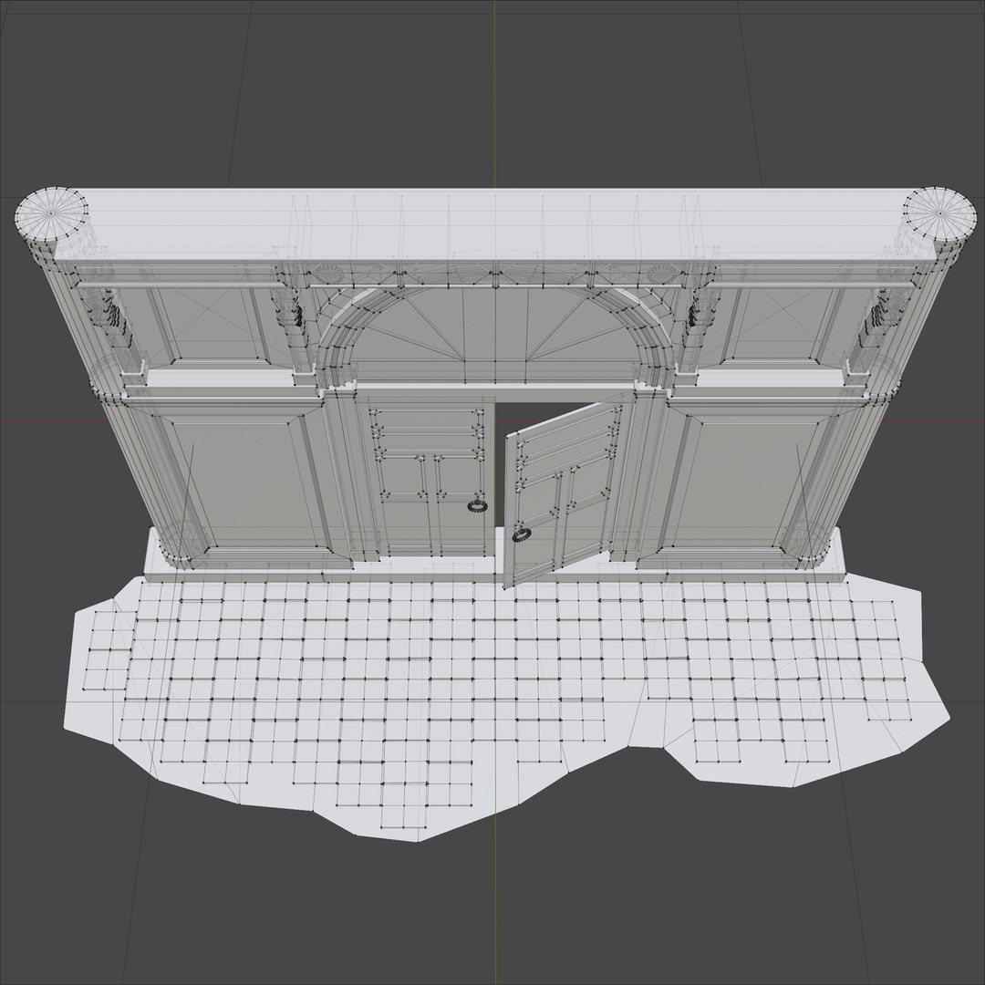 Gate Old 3D Model - TurboSquid 1372399