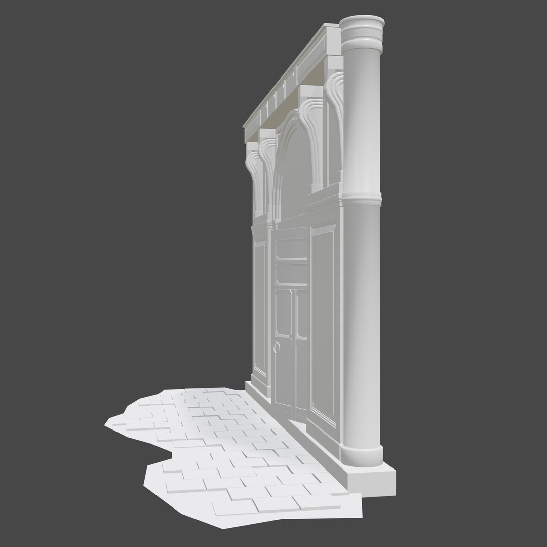 Gate Old 3D Model - TurboSquid 1372399