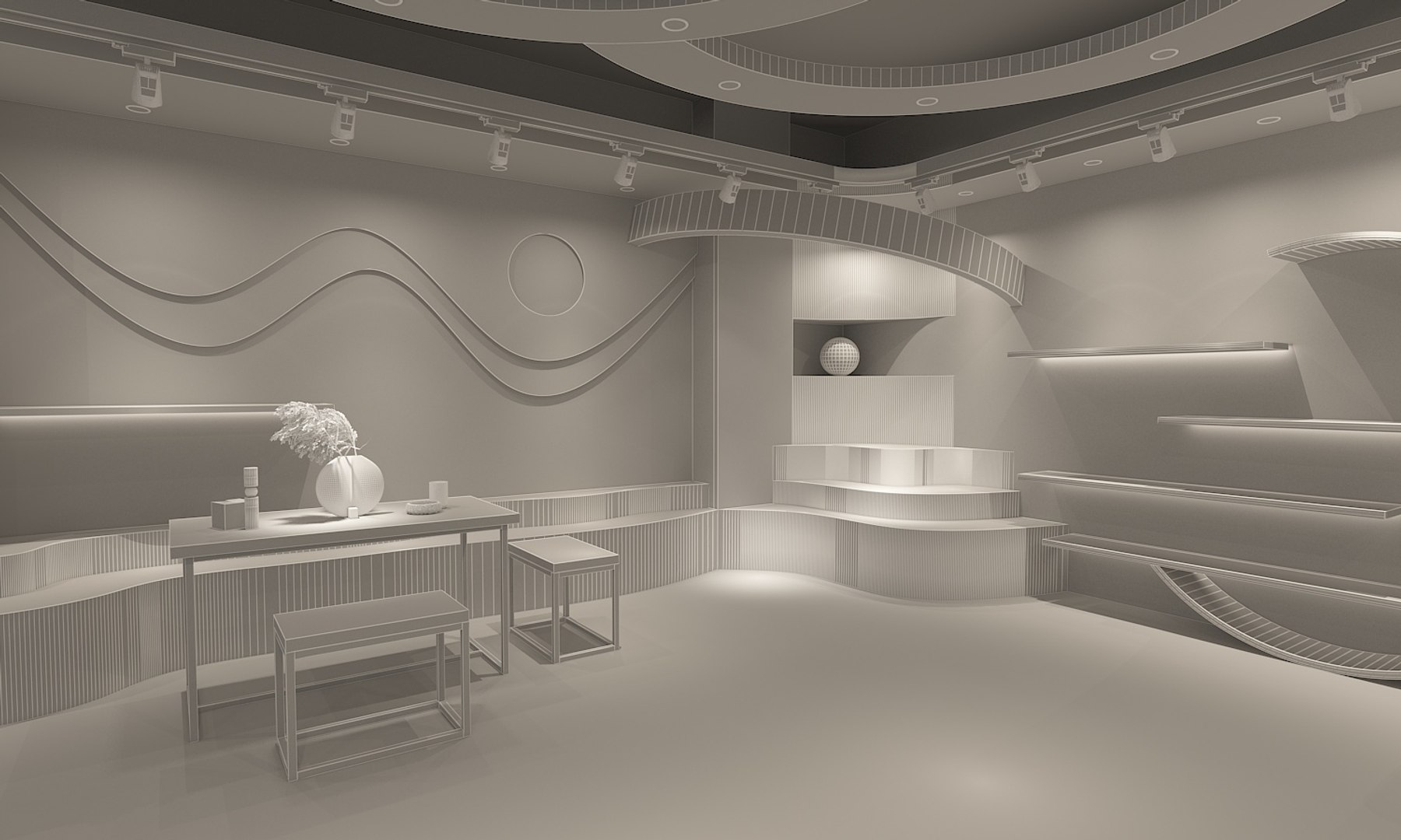 Shoe Store Model - TurboSquid 2000364