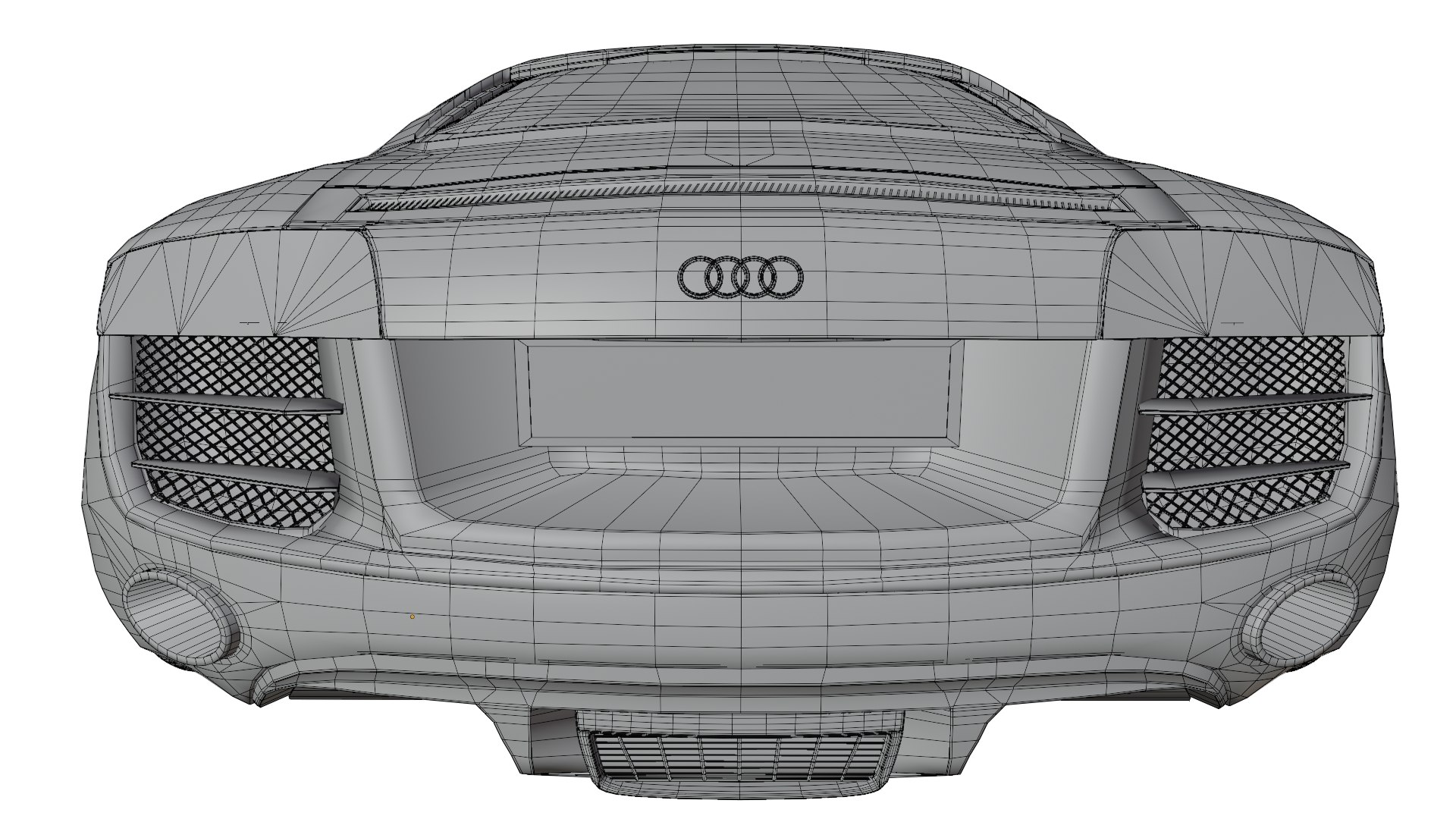 3D Audi R8 2008 Model - TurboSquid 2240587