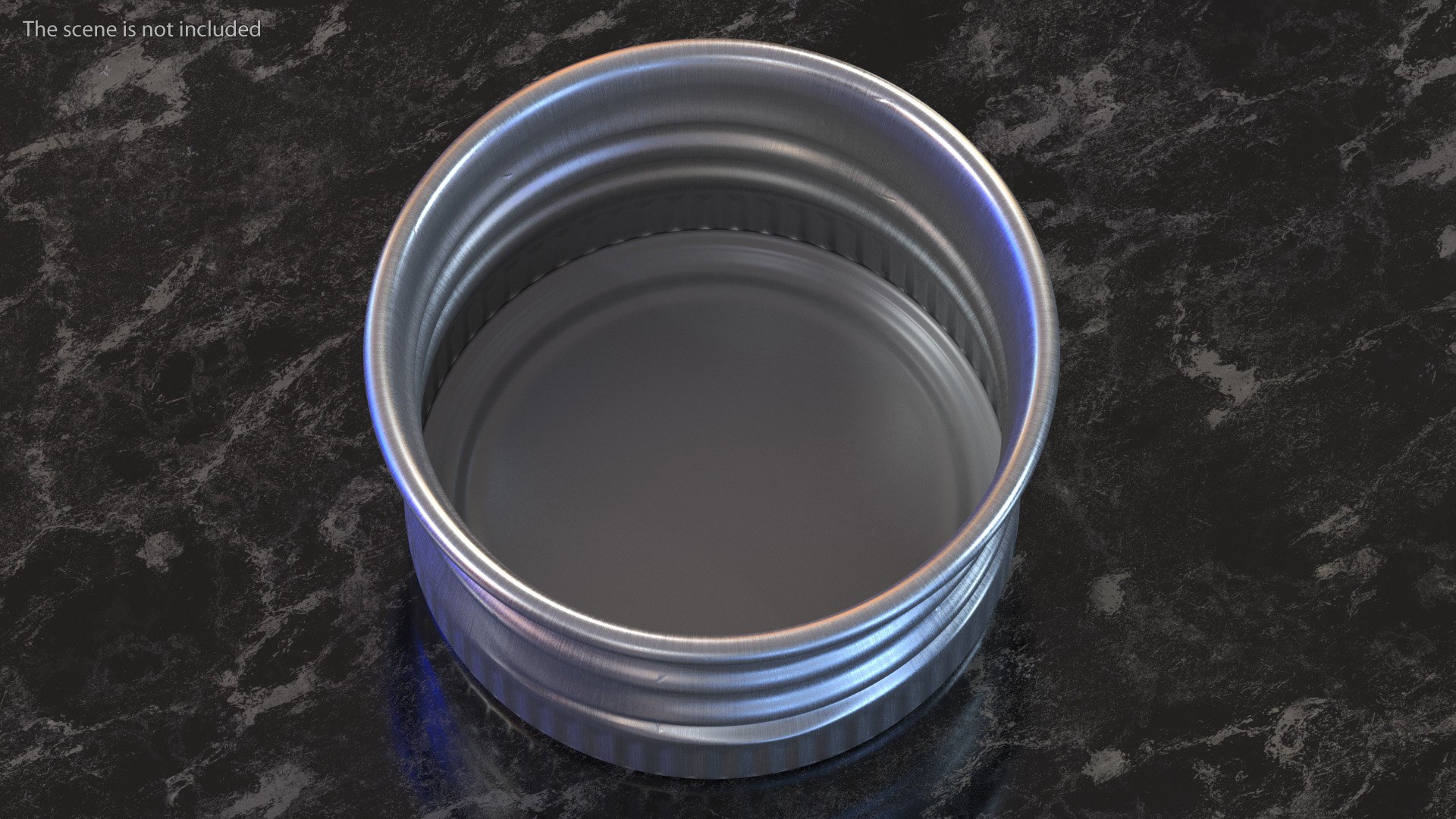 3D Pre-threaded Aluminum Screw Cap 18mm - TurboSquid 1956030