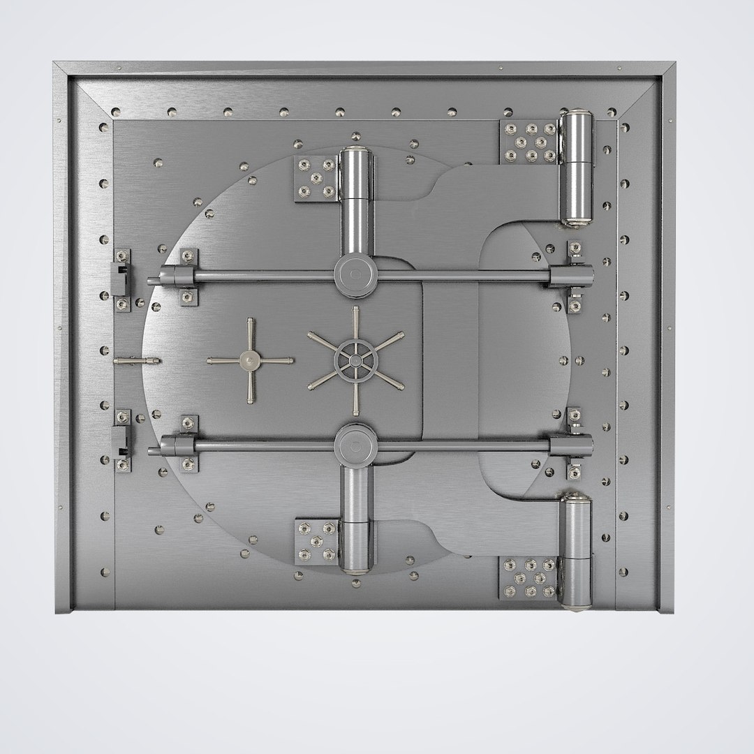 Vault Door 3d Model