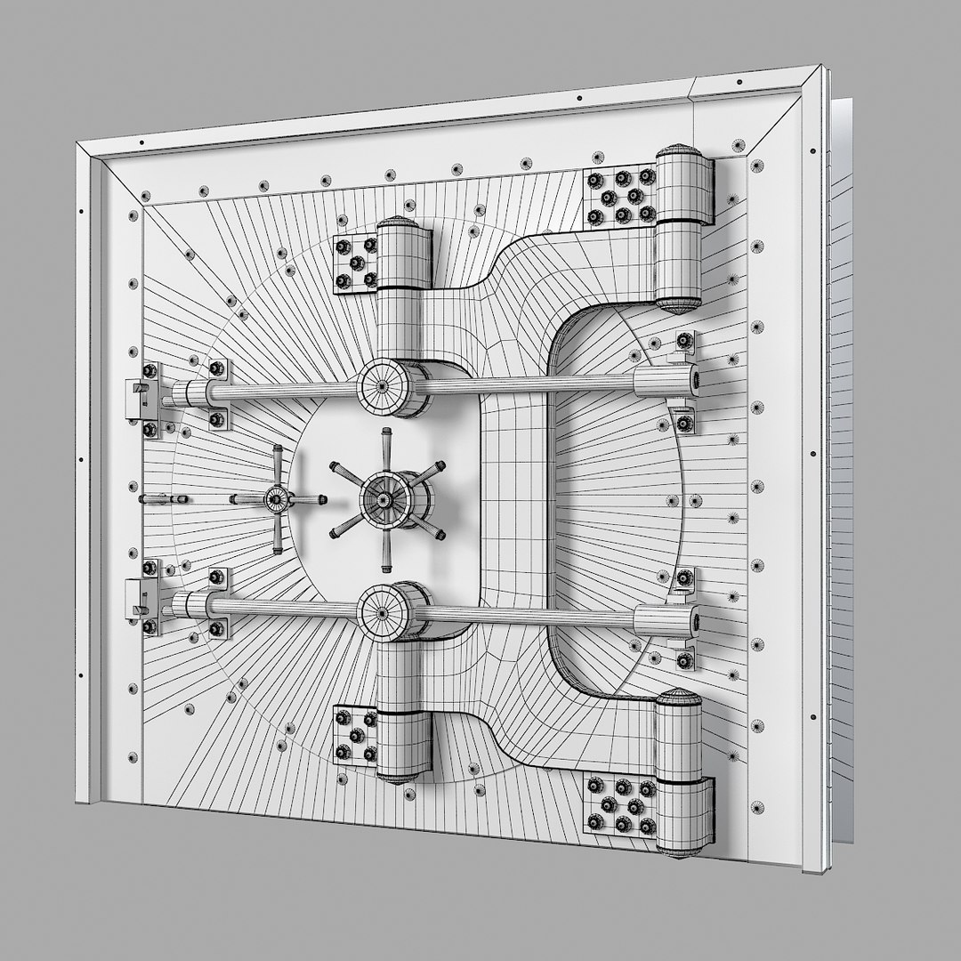 Vault Door 3d Model