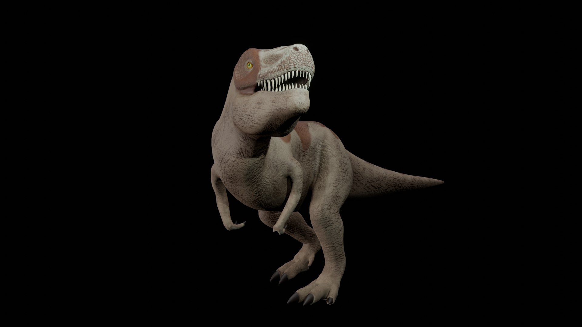 3D Tyrannosaurus Rex Animated Rigged - TurboSquid 2174681