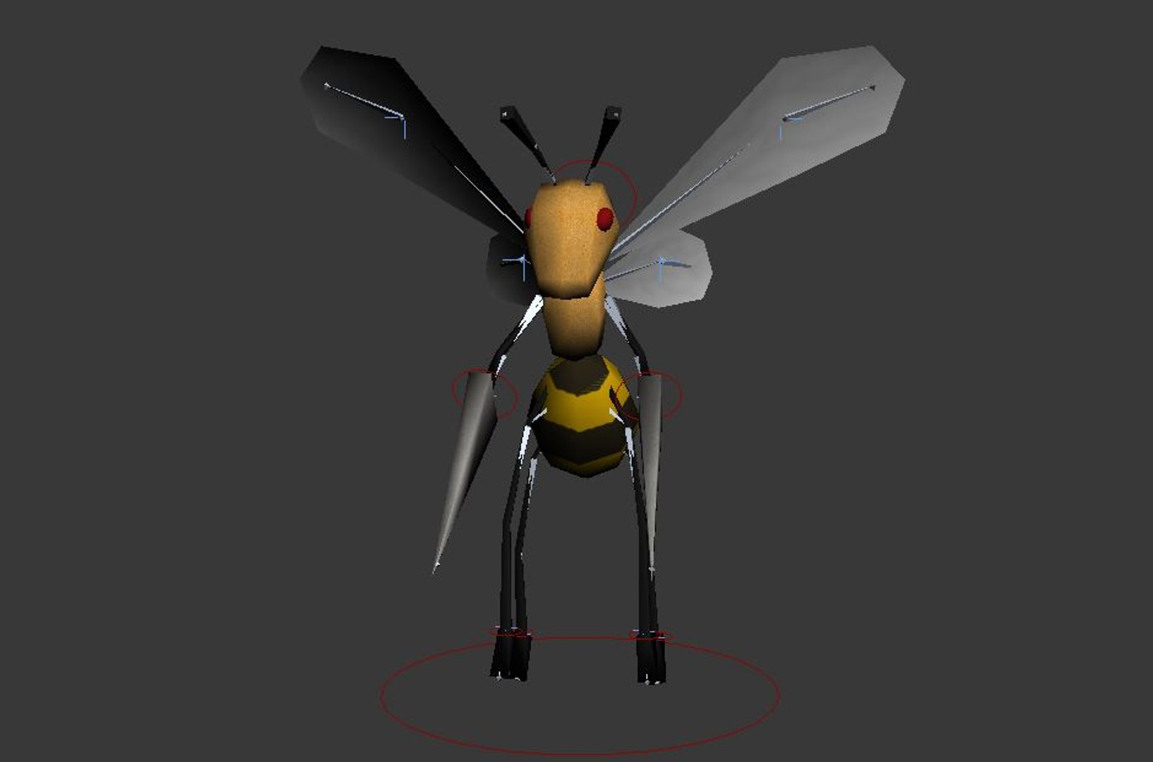 Bee Rigged Model - TurboSquid 1213517