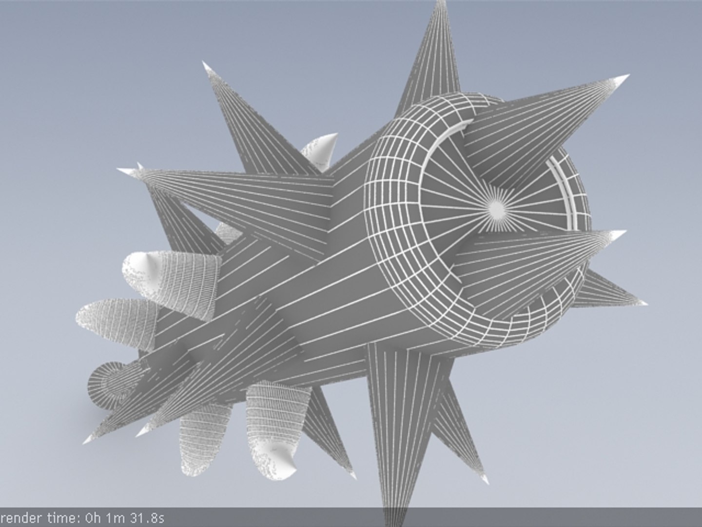 Bludgeon Anime Weapon 3d Model