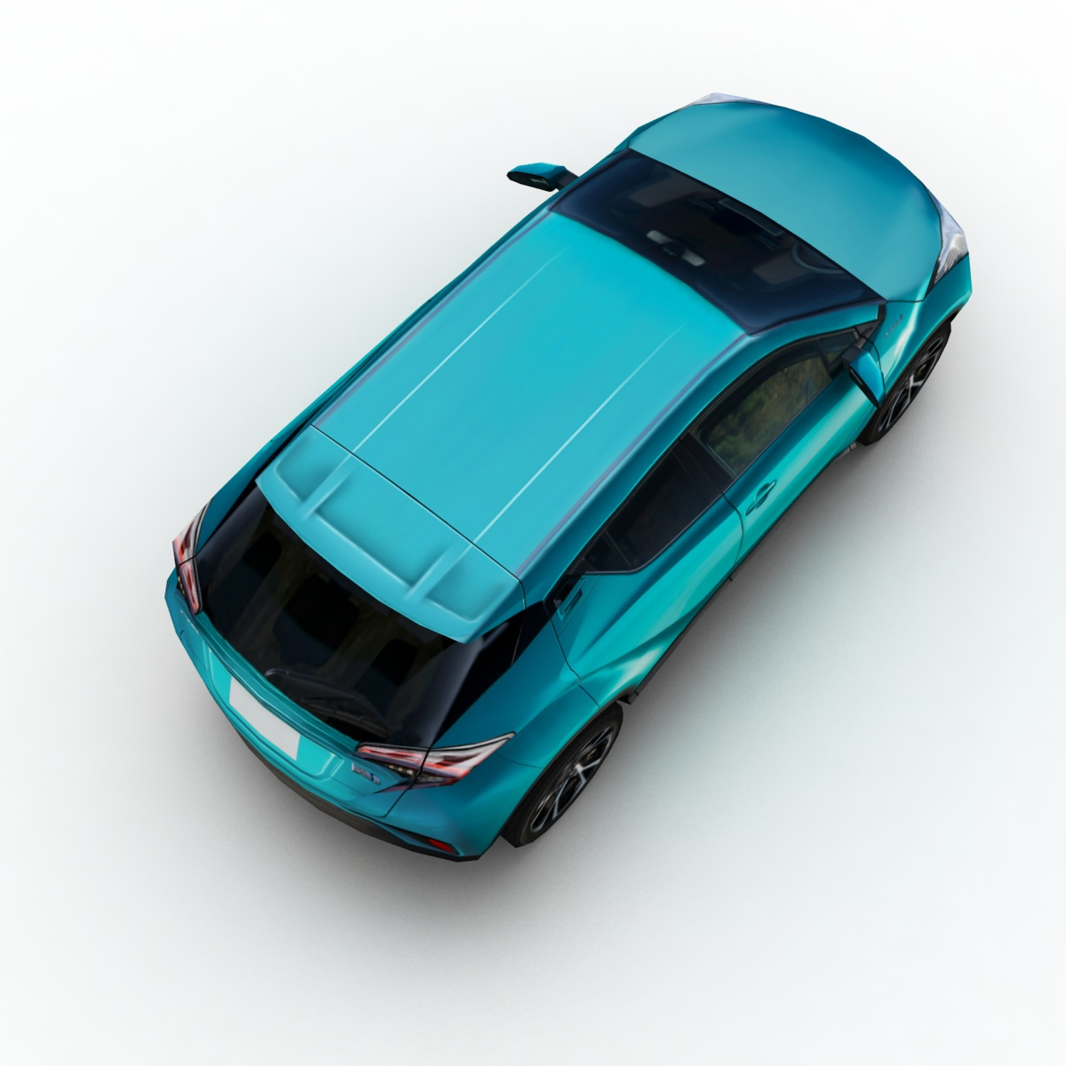 2016 toyota ch-r 3D model - TurboSquid 1297188