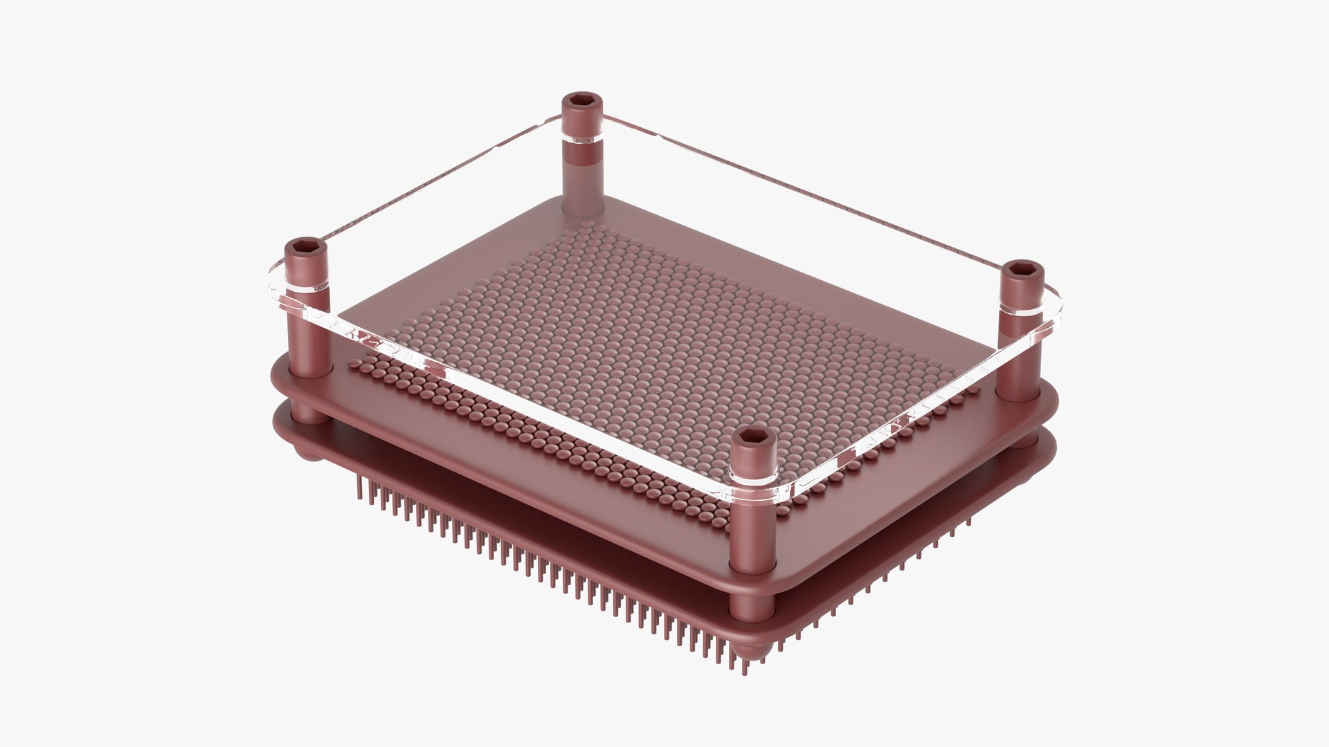 Pin art impression toy 3D model - TurboSquid 1990846