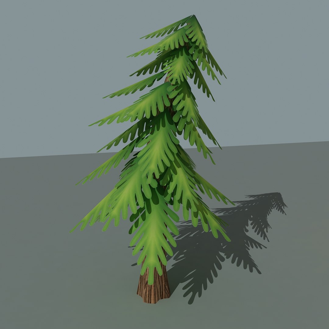 3D Model Toon Trees - TurboSquid 1285324