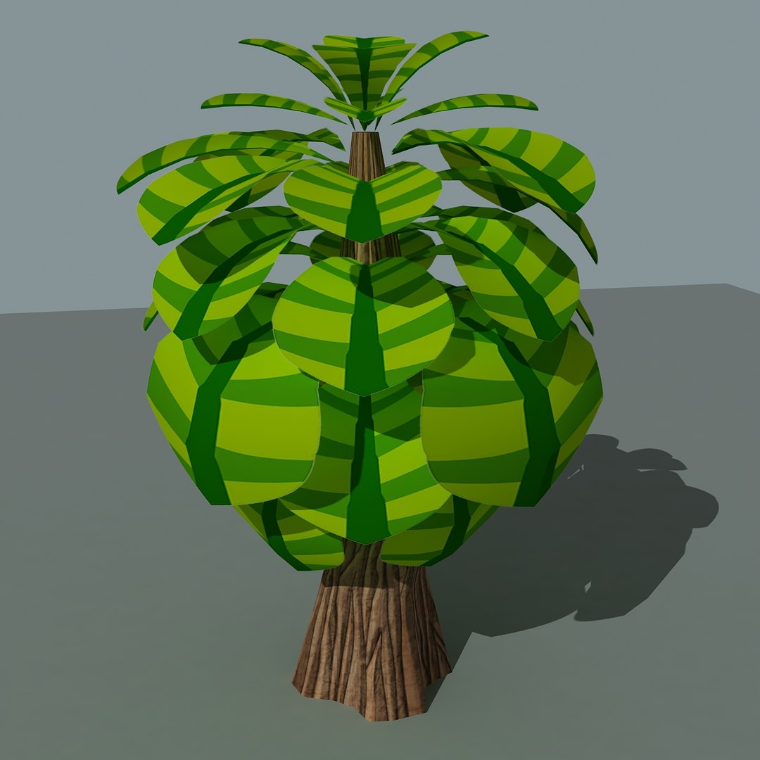 3D Model Toon Trees - TurboSquid 1285324