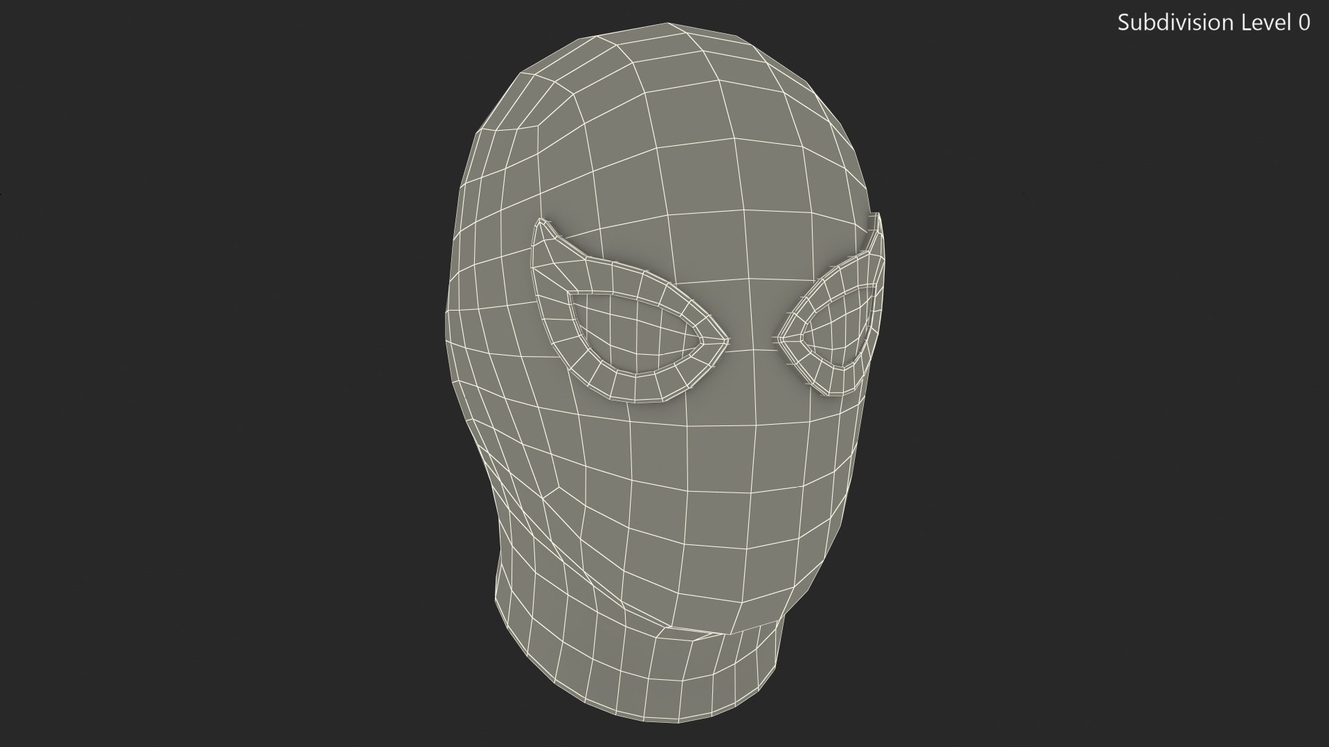 3D Spider Man Helmet - TurboSquid 1792904