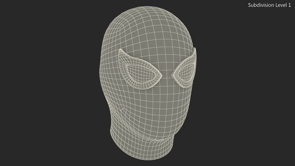 3D Spider Man Helmet - TurboSquid 1792904