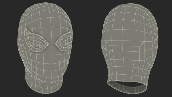 3D Spider Man Helmet - TurboSquid 1792904