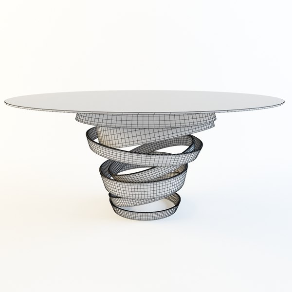 dining intuition table 3d model