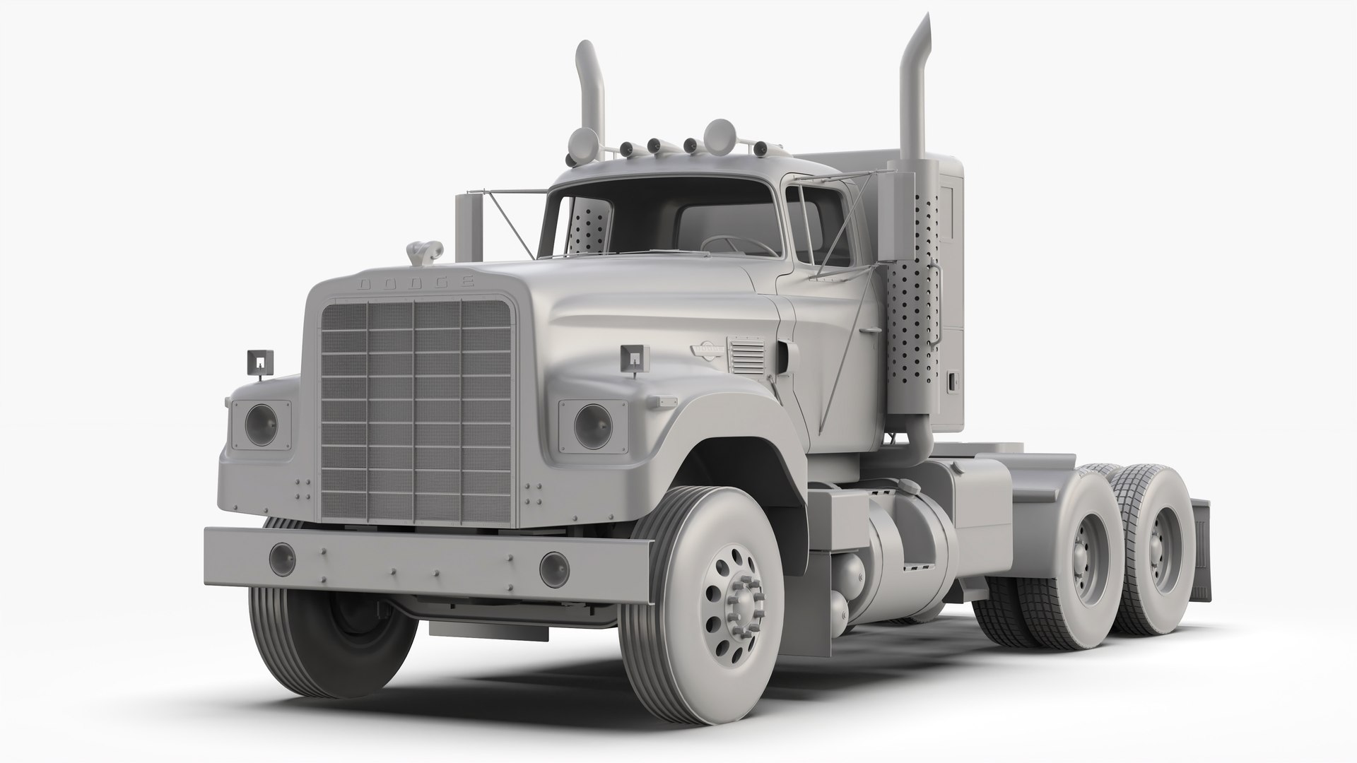 3D Dodge CNT 950 Big Horn 1973 - 1975 - TurboSquid 2135190