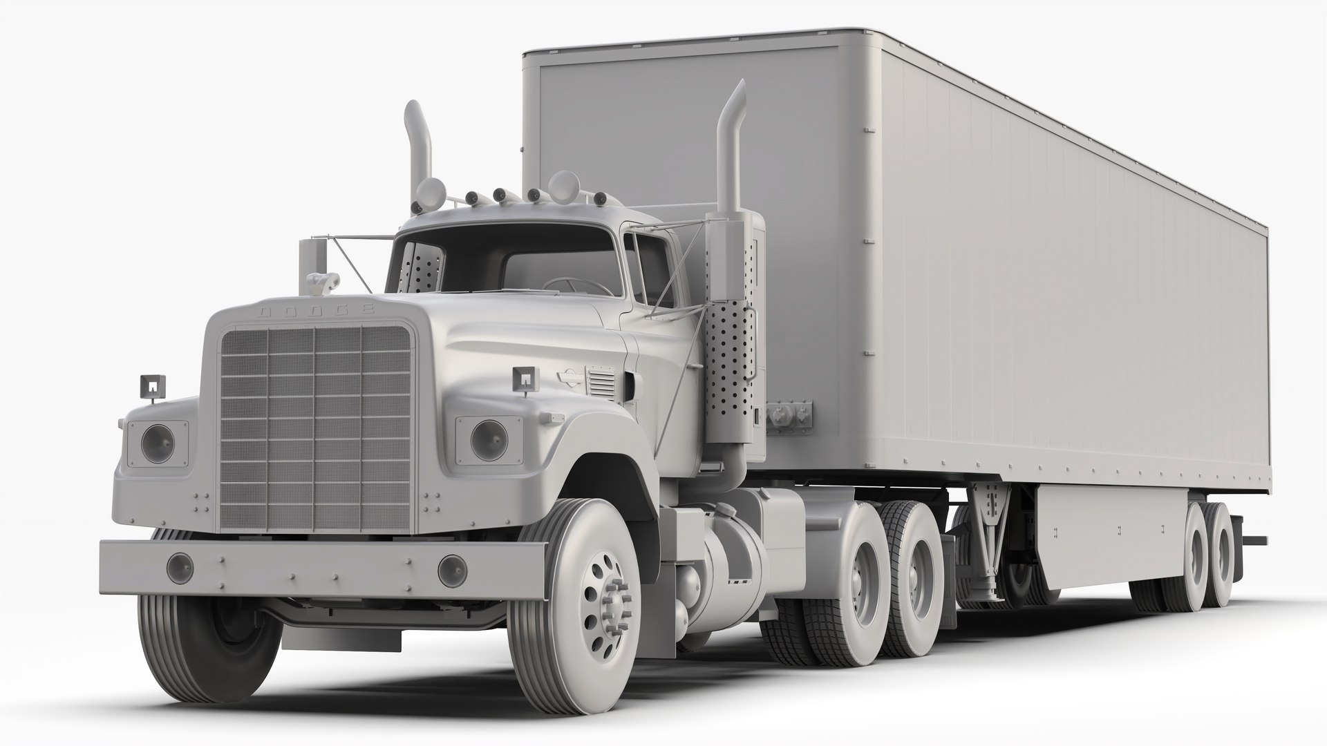 3D Dodge CNT 950 Big Horn 1973 - 1975 - TurboSquid 2135190