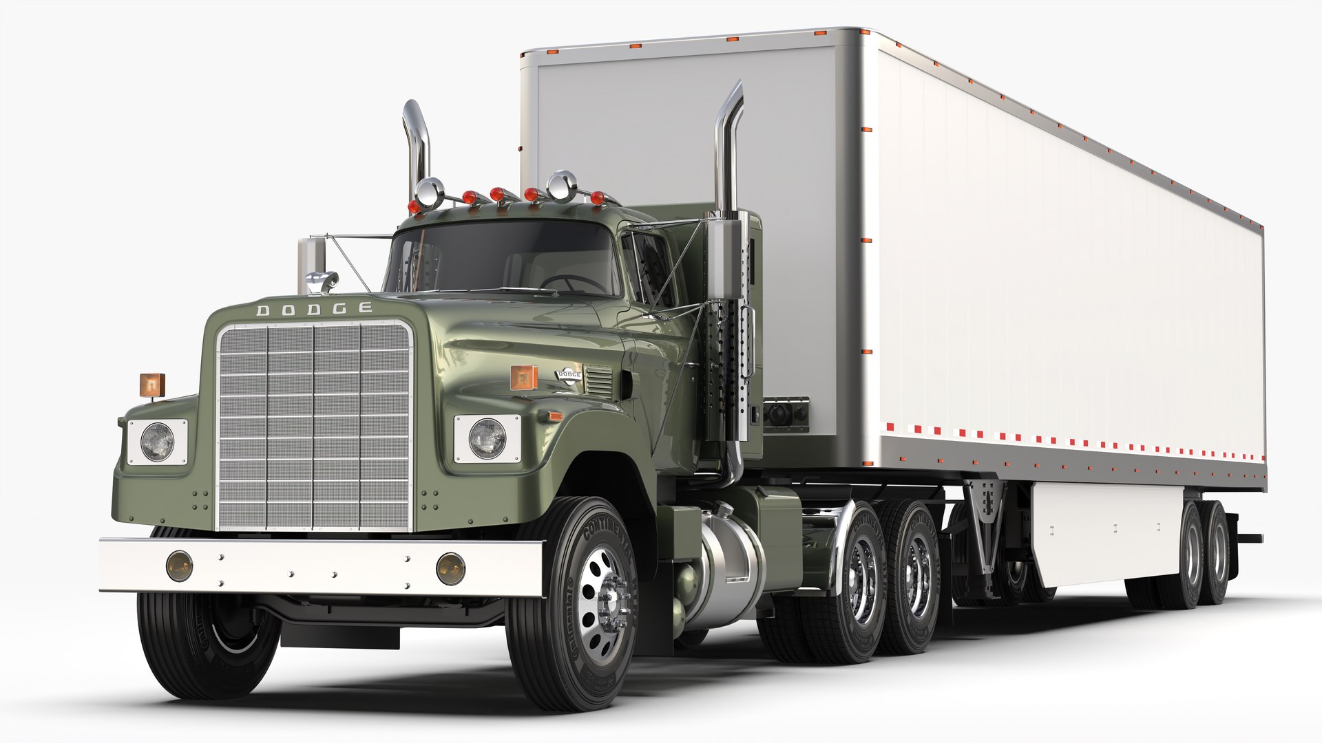 3D Dodge CNT 950 Big Horn 1973 - 1975 - TurboSquid 2135190