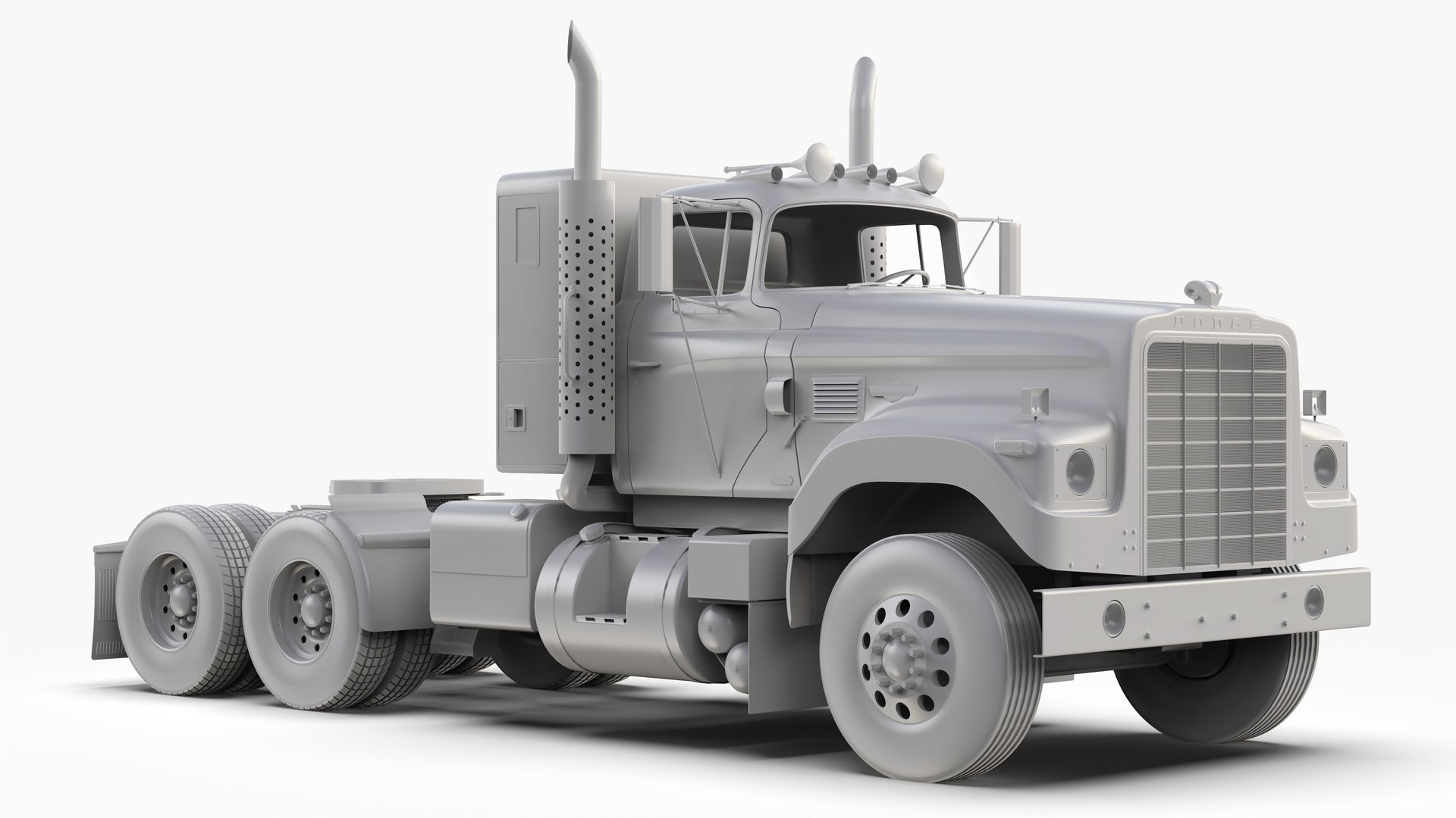 3D Dodge CNT 950 Big Horn 1973 - 1975 - TurboSquid 2135190