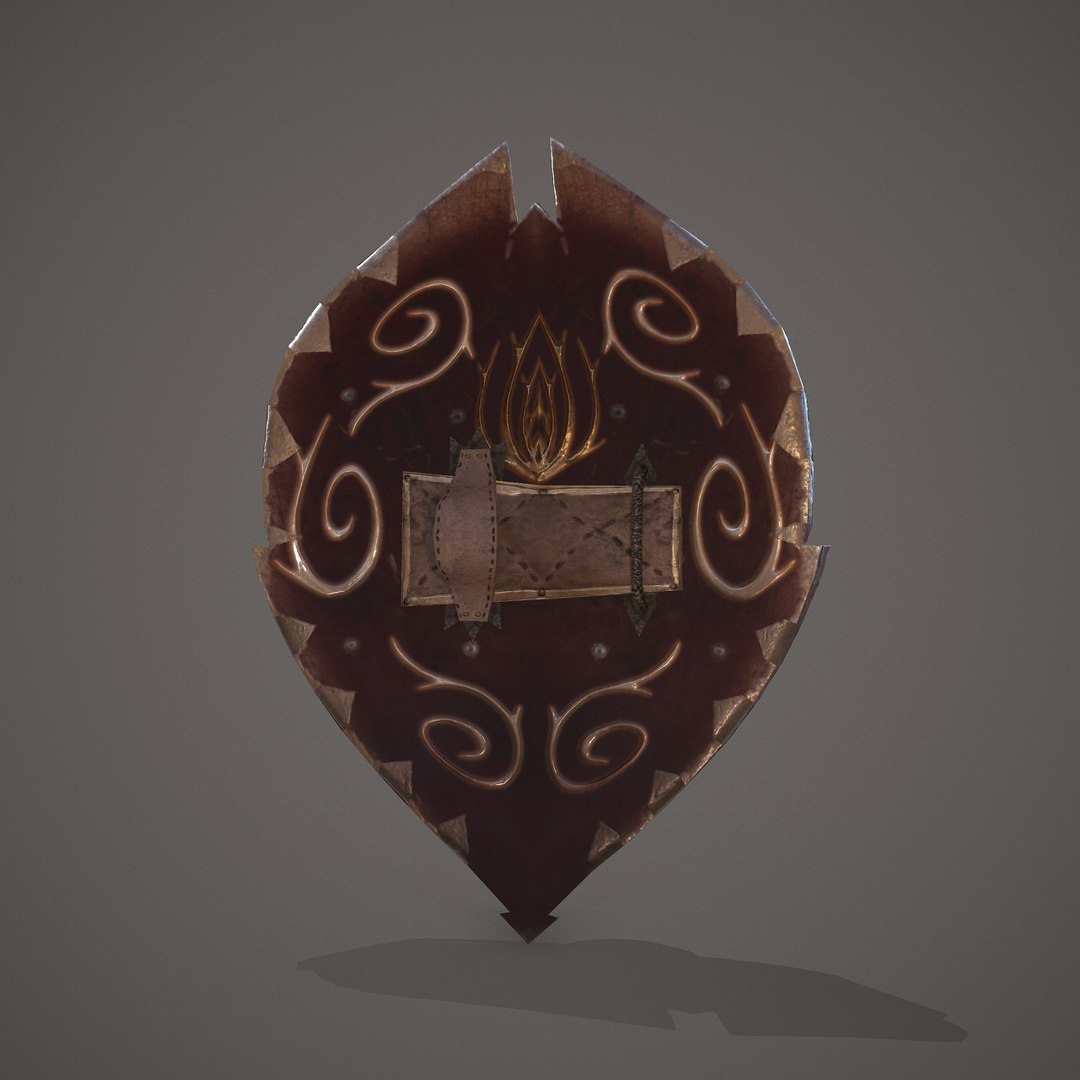 3D Elves Shield Games Model - TurboSquid 1392781